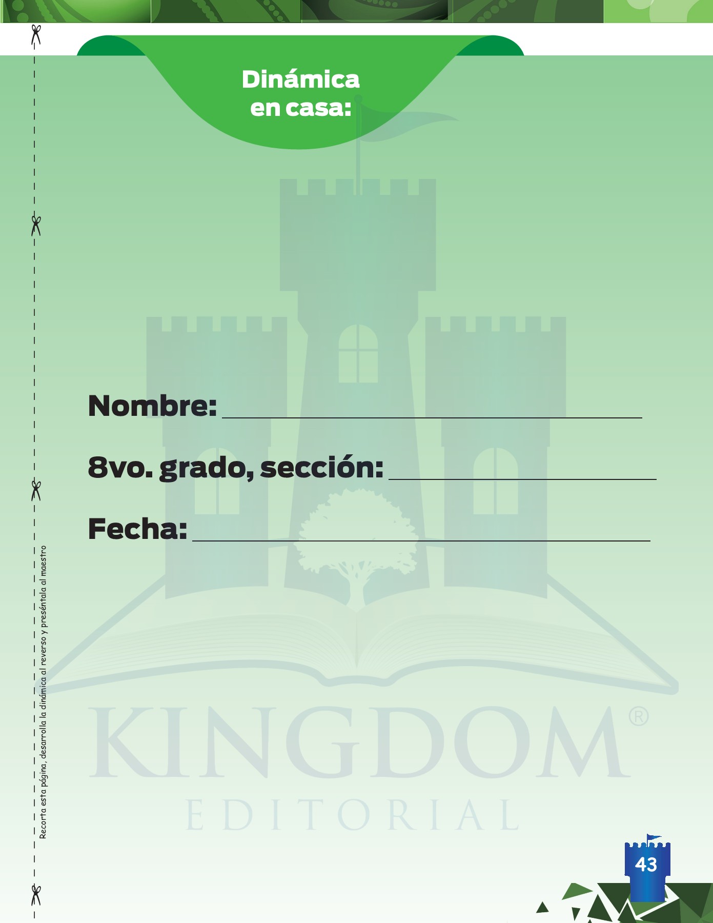 MATEMÁTICAS 8vo Grado .1 - Kingdom Editorial - Página 45 | Flip PDF en ...