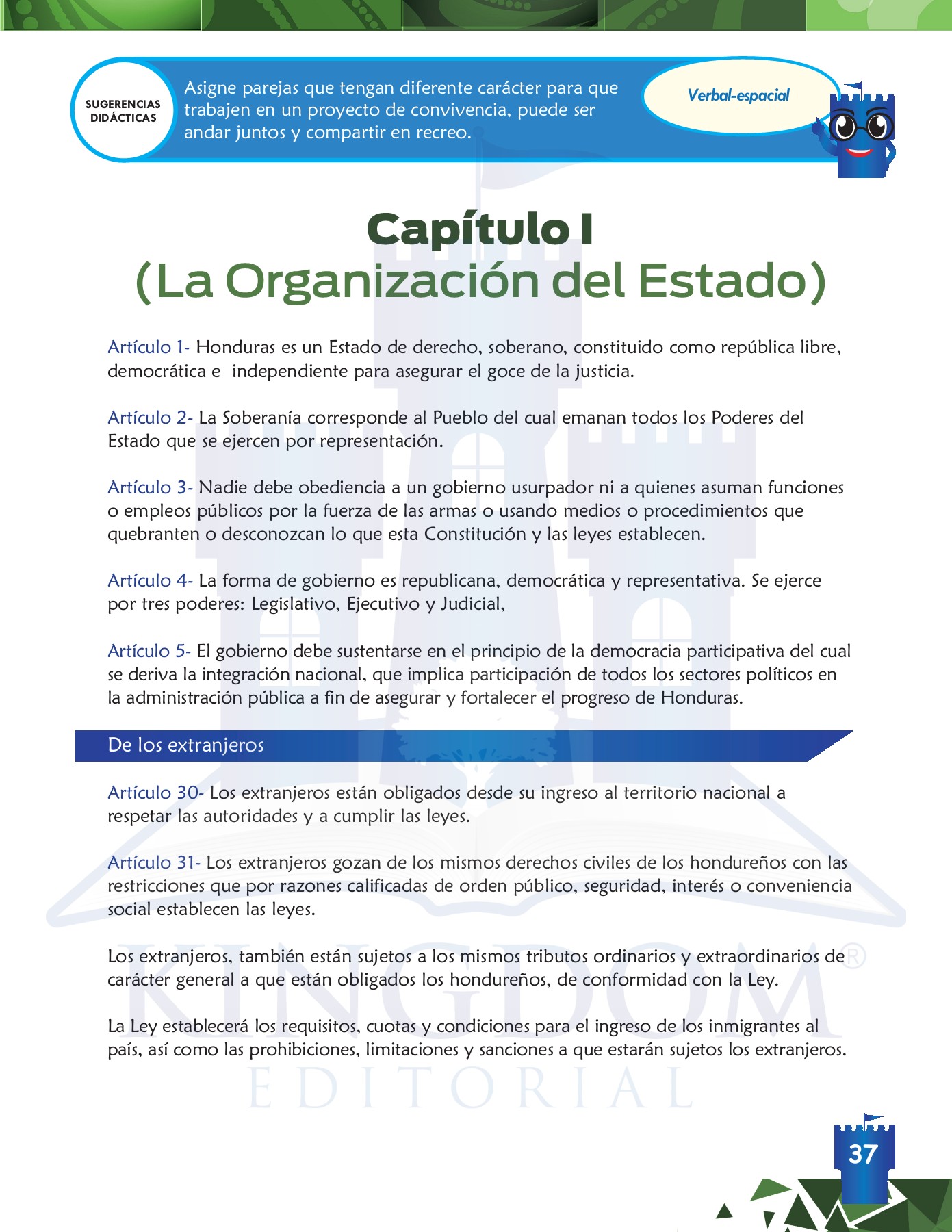 CIENCIAS SOCIALES 6to Grado .1 - Kingdom Editorial - Página 39 | Flip ...