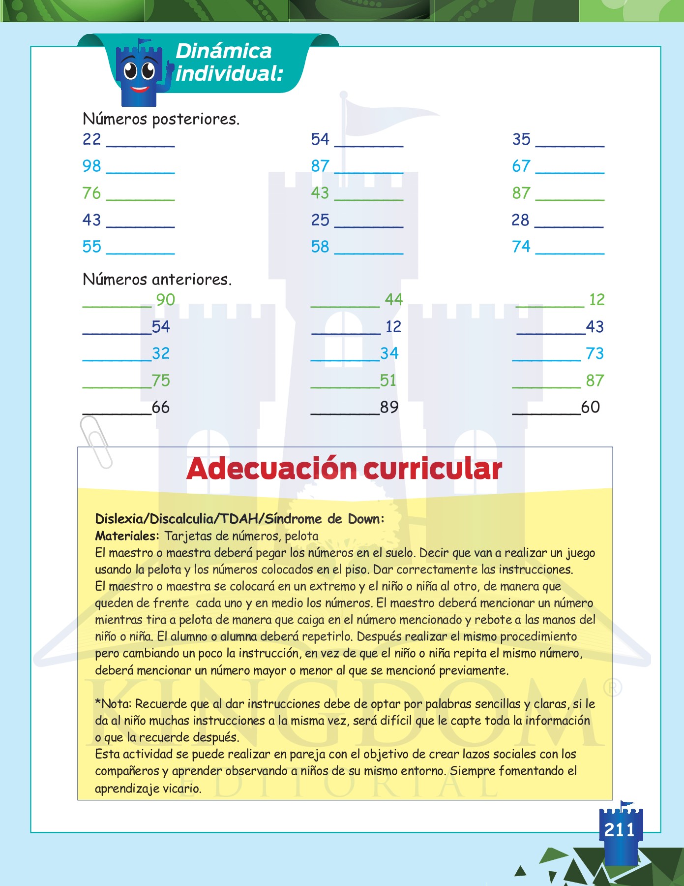 MATEMÁTICAS 1er Grado .1 - Kingdom Editorial - Página 213 | Flip PDF en ...