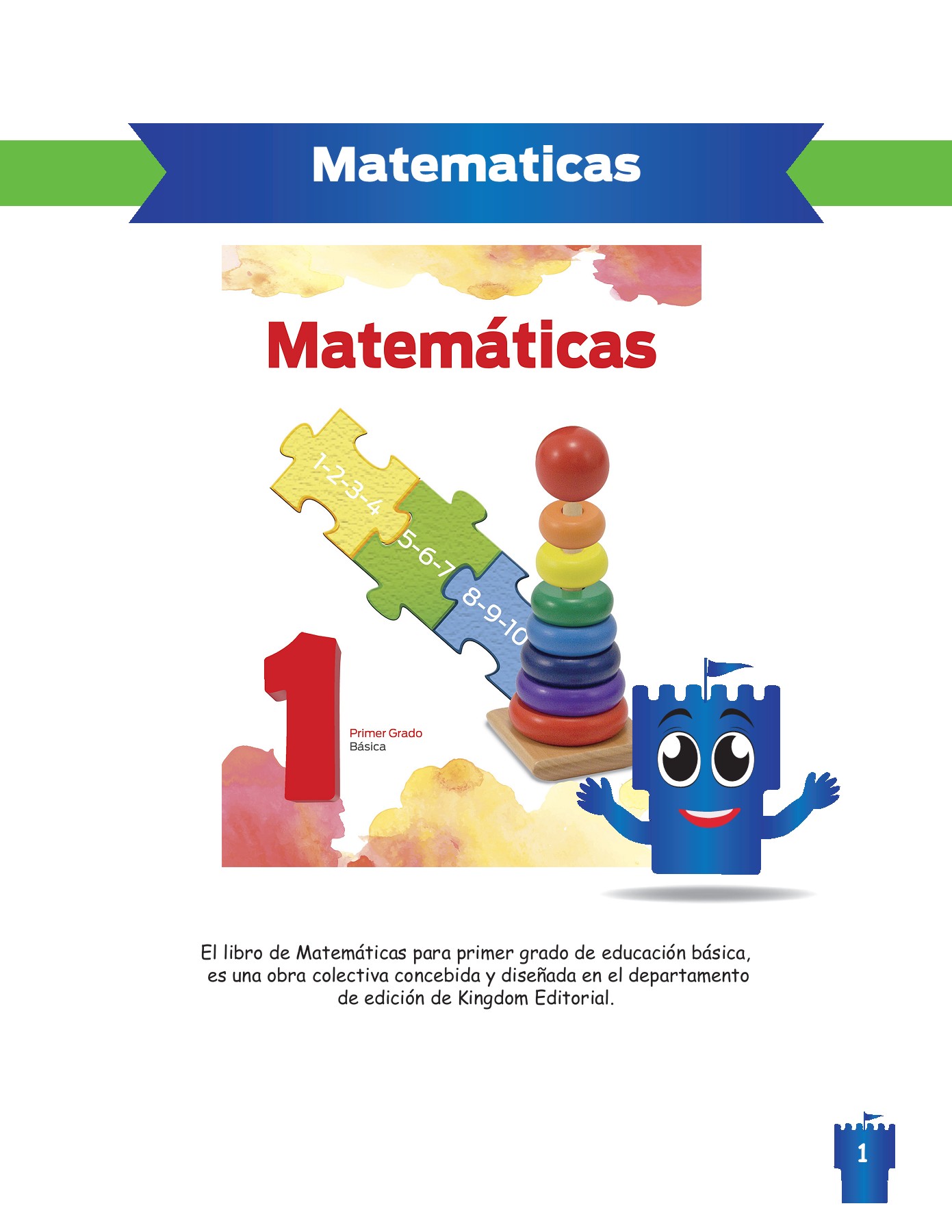 MATEMÁTICAS 1er Grado .1 - Kingdom Editorial - Página 3 | Flip PDF en línea | PubHTML5