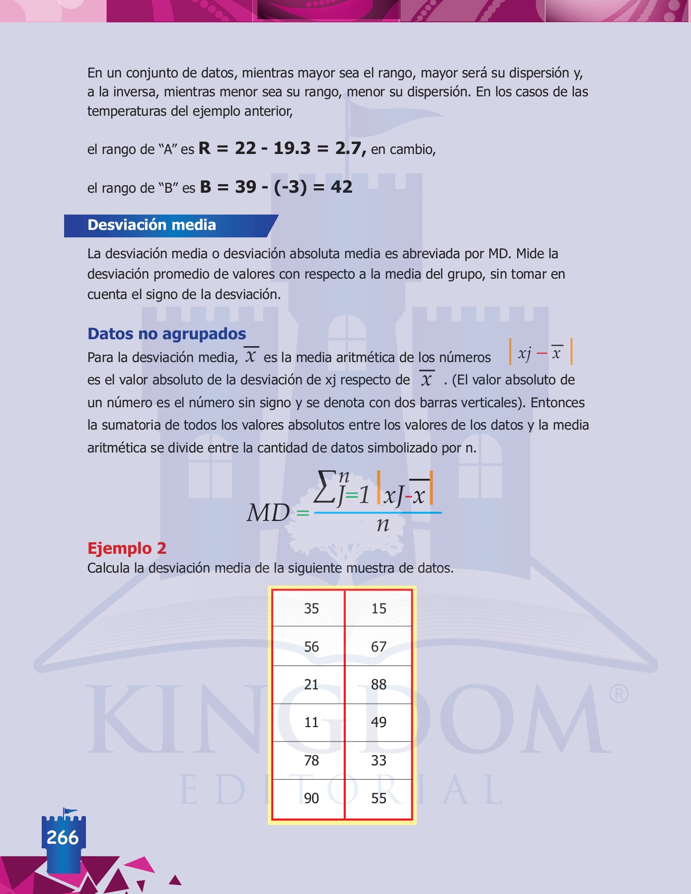 MATEMÁTICAS 9no Grado .1 - Kingdom Editorial - Página 268 | Flip PDF en ...