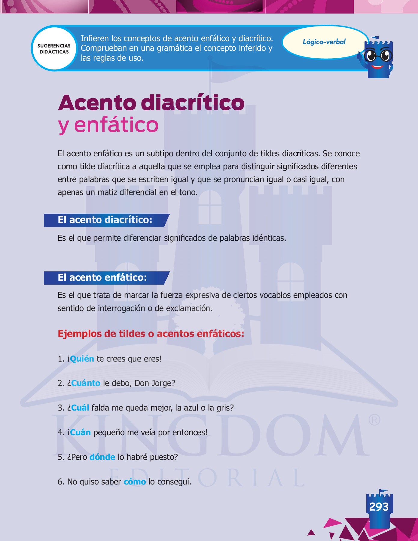 ESPAÑOL 9no Grado .1 - Kingdom Editorial - Página 295 | Flip PDF en ...