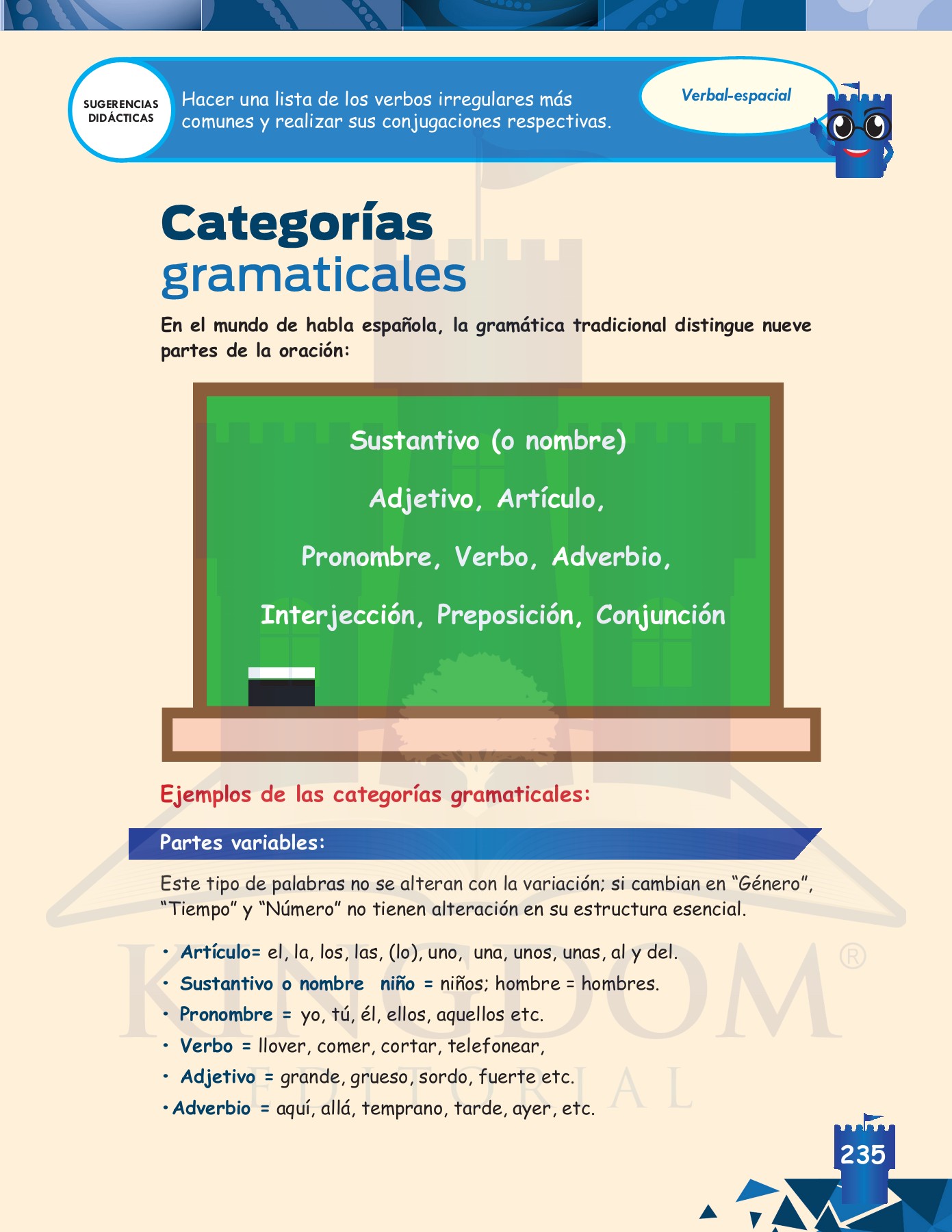 ESPAÑOL 4to Grado .1 - Kingdom Editorial - Página 237 | Flip PDF en ...