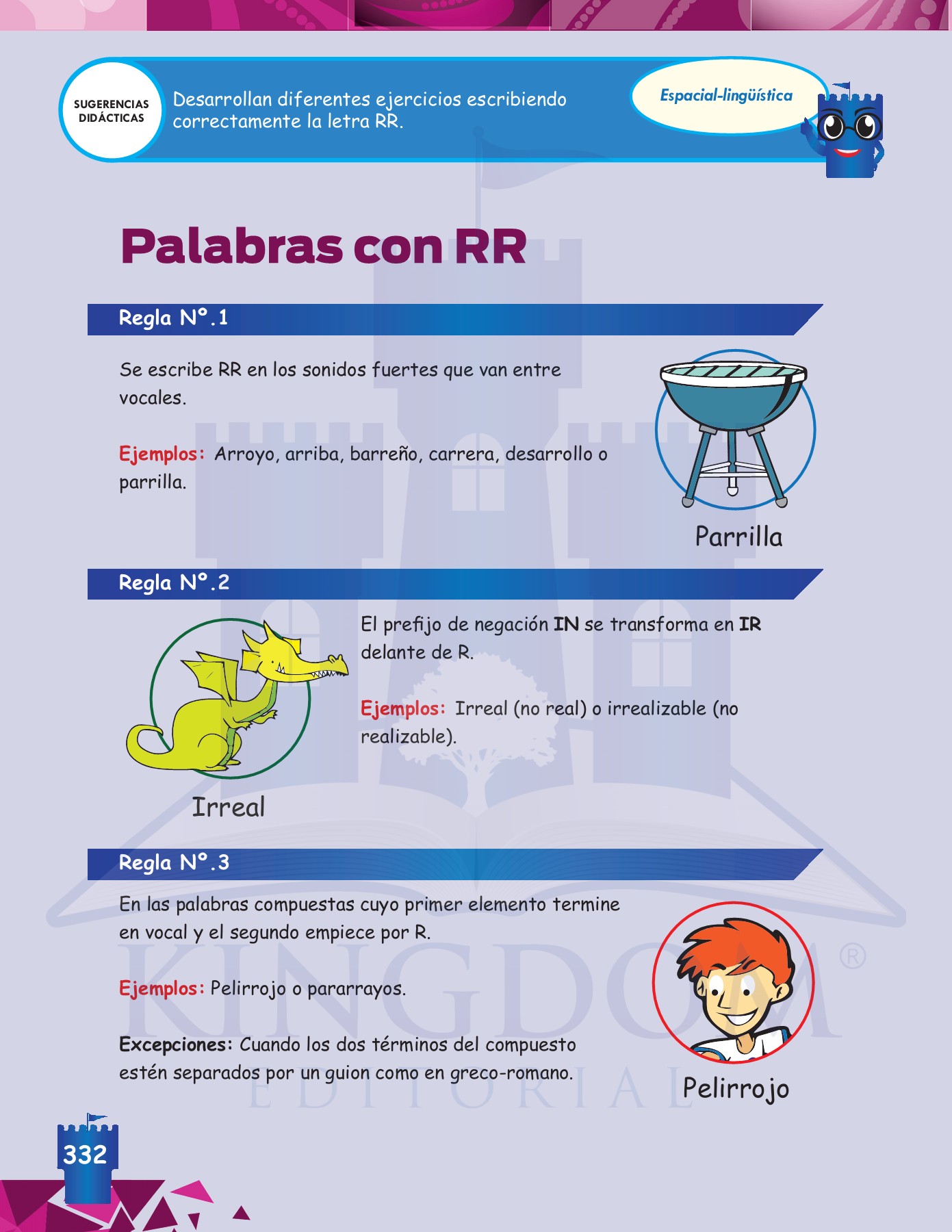 ESPAÑOL 4to Grado .1 - Kingdom Editorial - Página 334 | Flip PDF en línea | PubHTML5