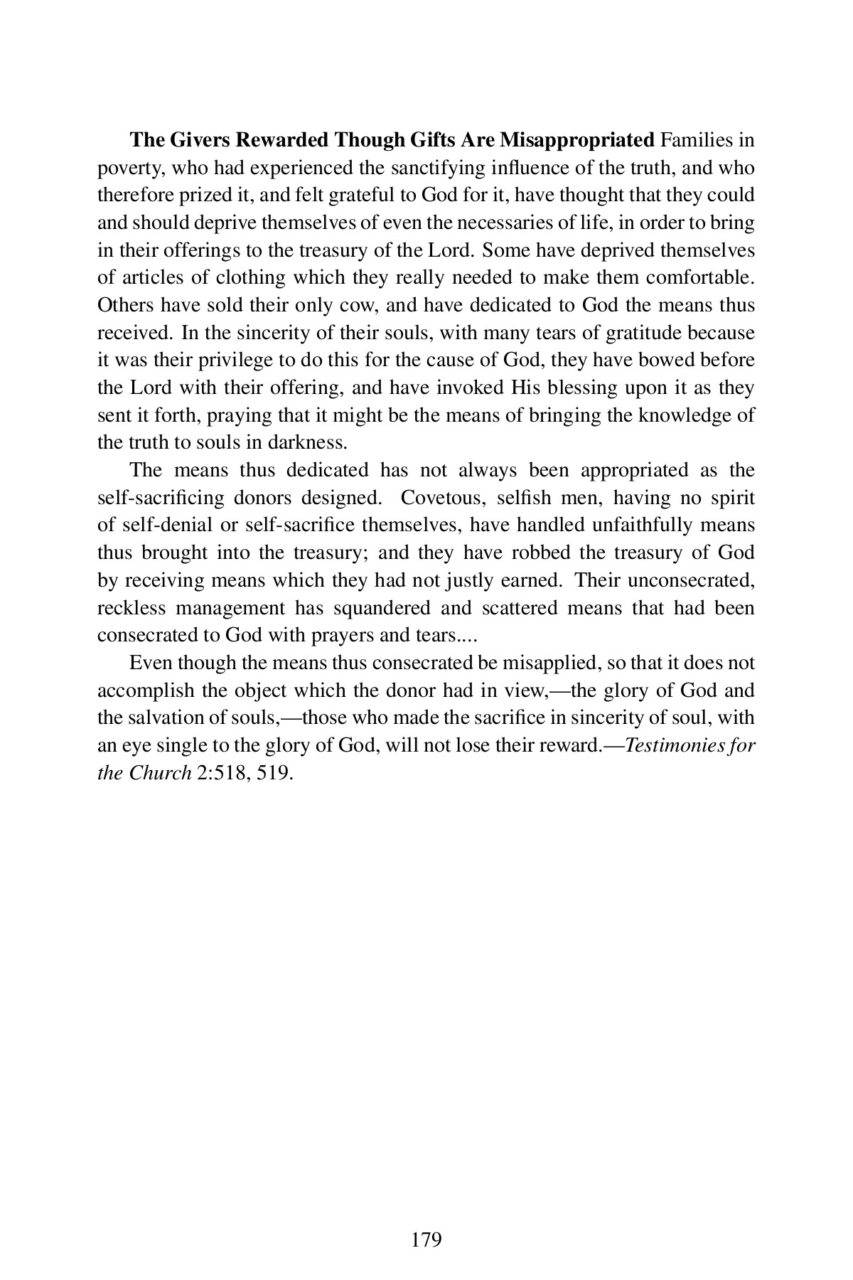 Counsels on Stewardship - Bunjo Steven - Page 180 | Flip PDF Online ...