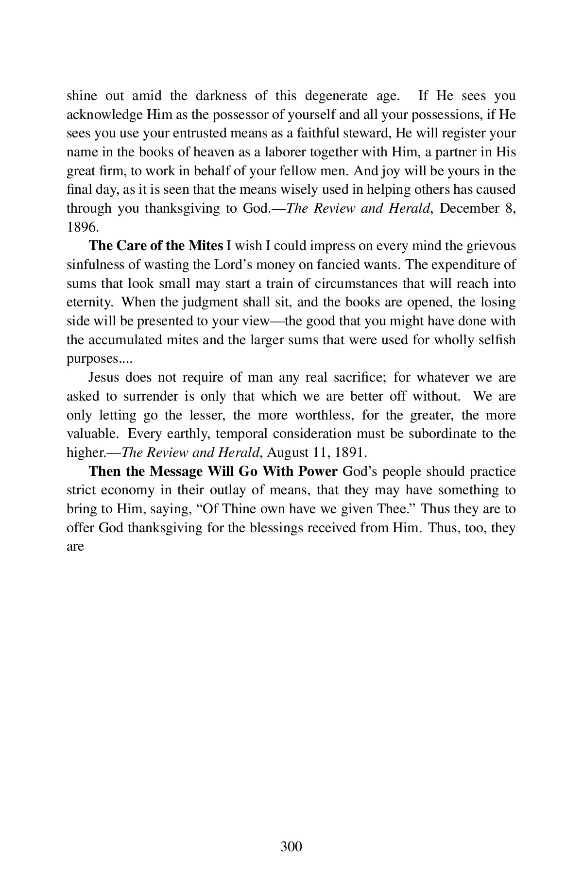 Counsels on Stewardship - Bunjo Steven - Page 301 | Flip PDF Online ...