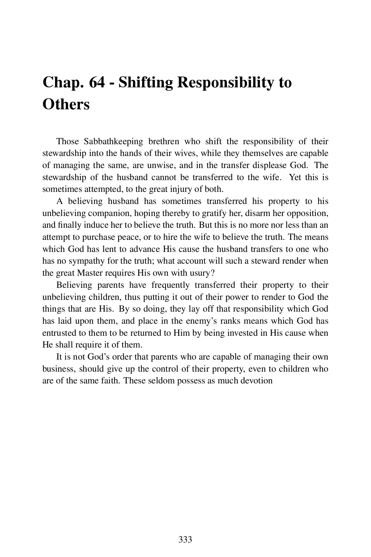 Counsels on Stewardship - Bunjo Steven - Page 334 | Flip PDF Online ...