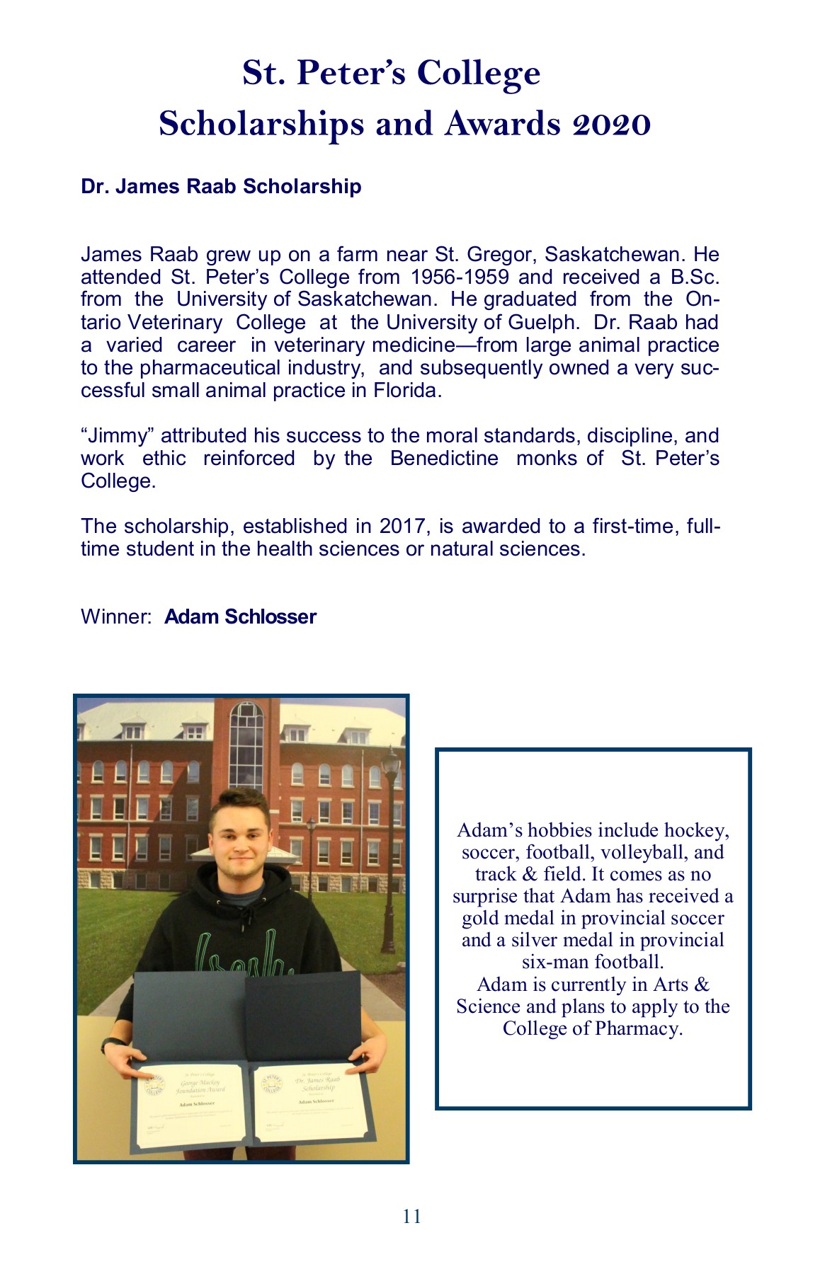 Scholarship Booklet 2020 single page - Hannah Moellenbeck - Page 11 ...