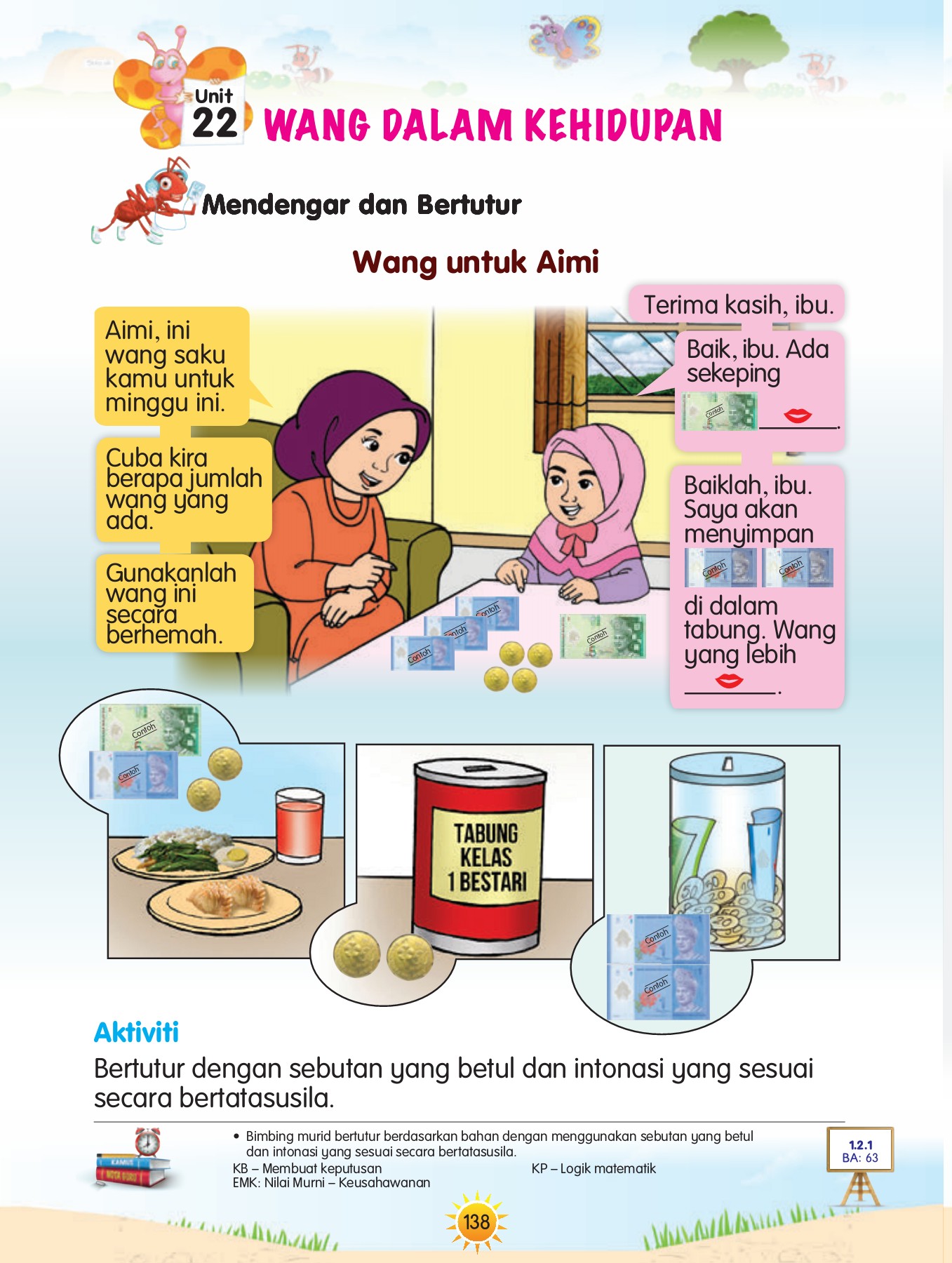 BUKU TEKS BM TAHUN 1 - Cikgu Najihah - Sivu 147 | PDF verkossa | PubHTML5