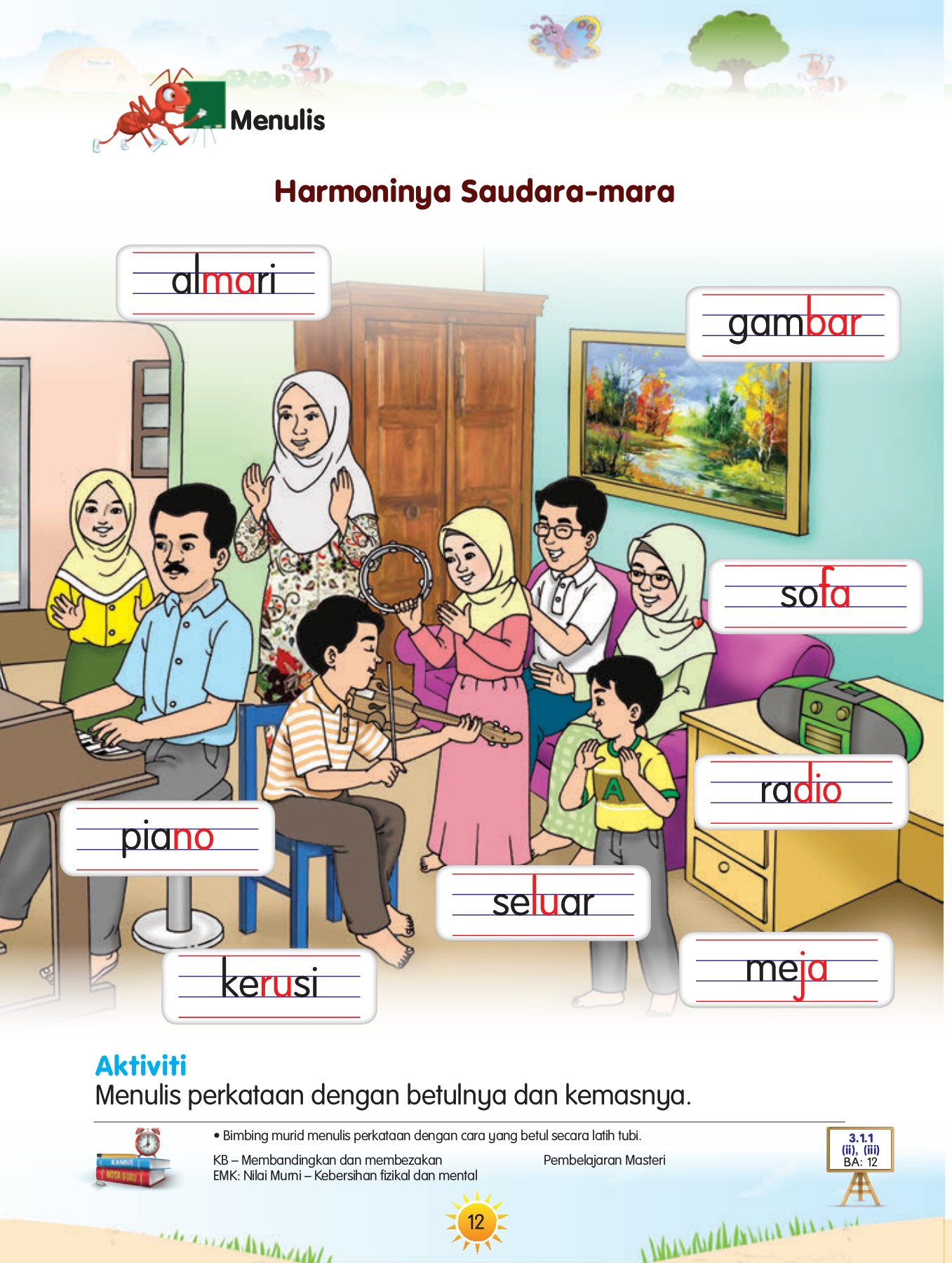 BUKU TEKS BM TAHUN 1 - Cikgu Najihah - Sivu 21 | PDF verkossa | PubHTML5