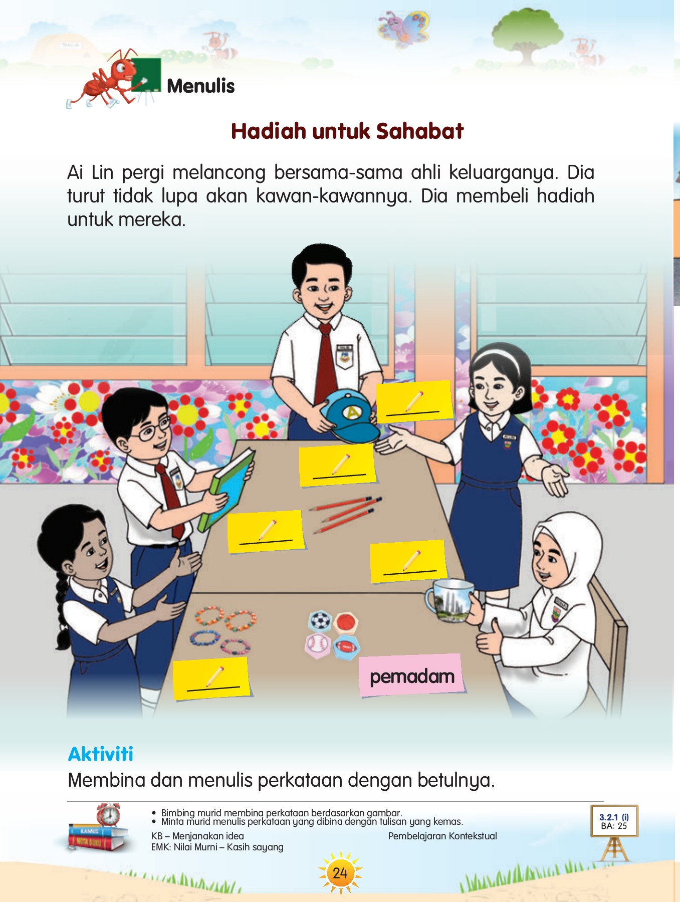 BUKU TEKS BM TAHUN 1 - Cikgu Najihah - Sivu 33 | PDF verkossa | PubHTML5