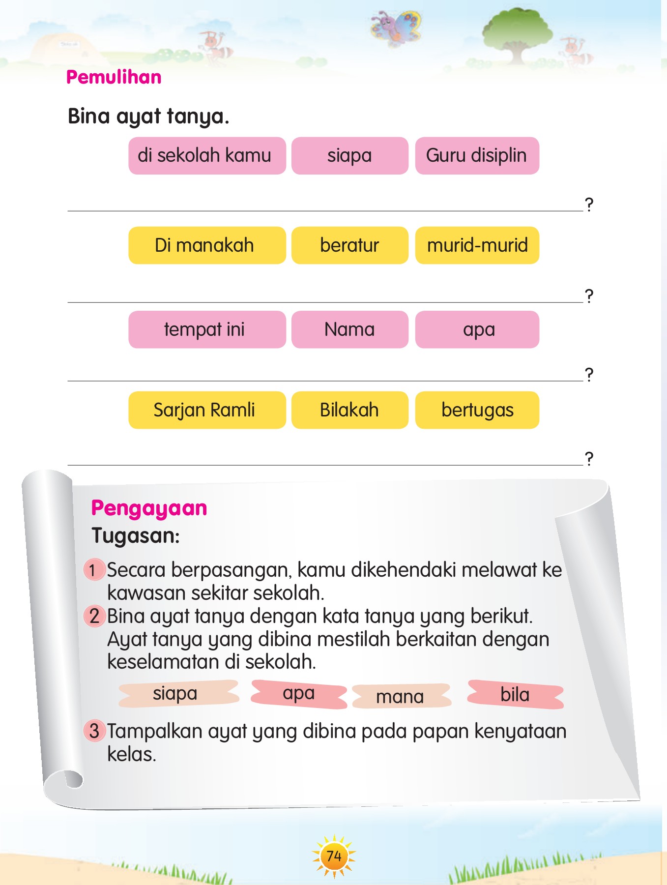 BUKU TEKS BM TAHUN 1 - Cikgu Najihah - Sivu 83 | PDF verkossa | PubHTML5