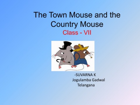 Townmouse and Country mouse-SUVARNA
