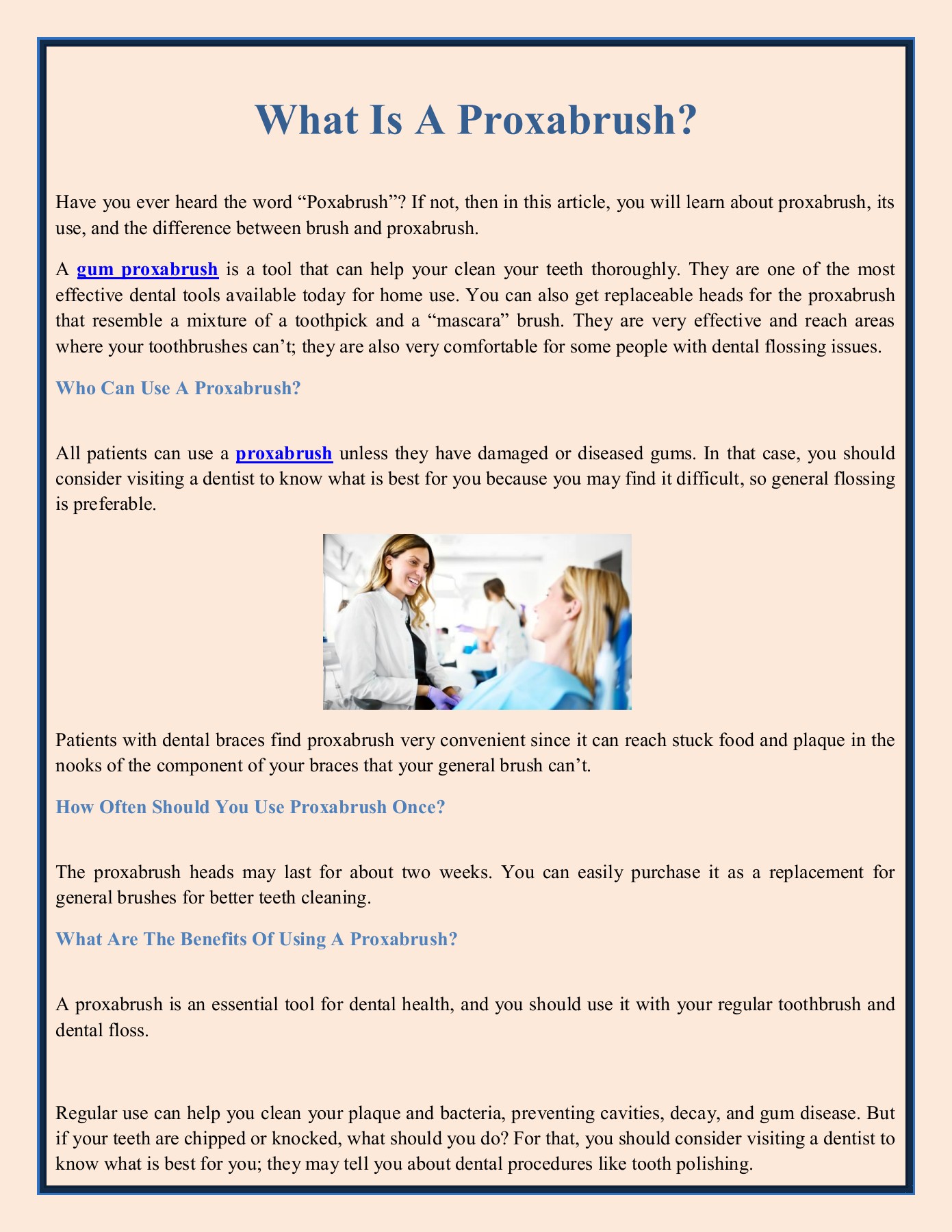 What Is A Proxabrush? - Laticia Gibson - Page 1 - 2 | Flip PDF Online ...