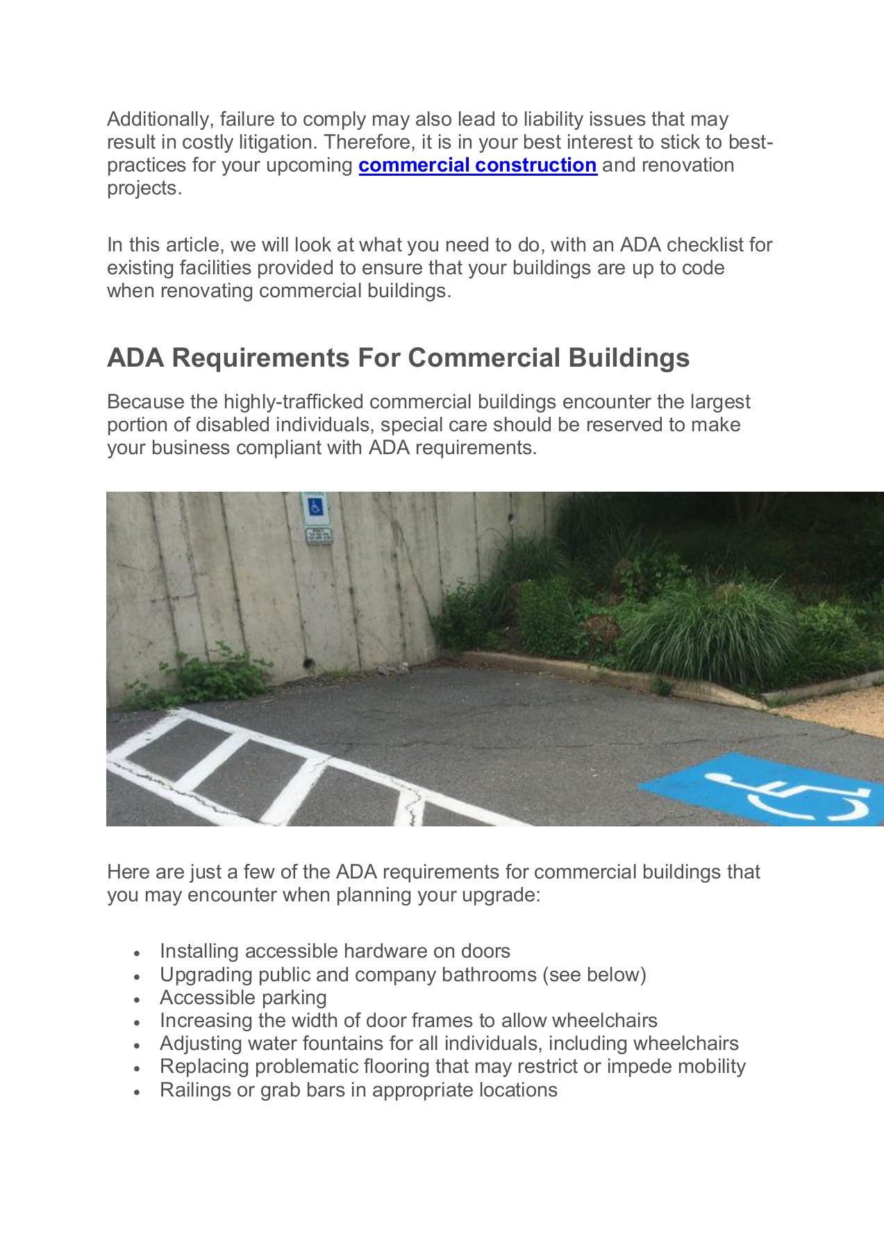 ADA Requirements For Commercial Building - constructionrise008 - Page 2 ...