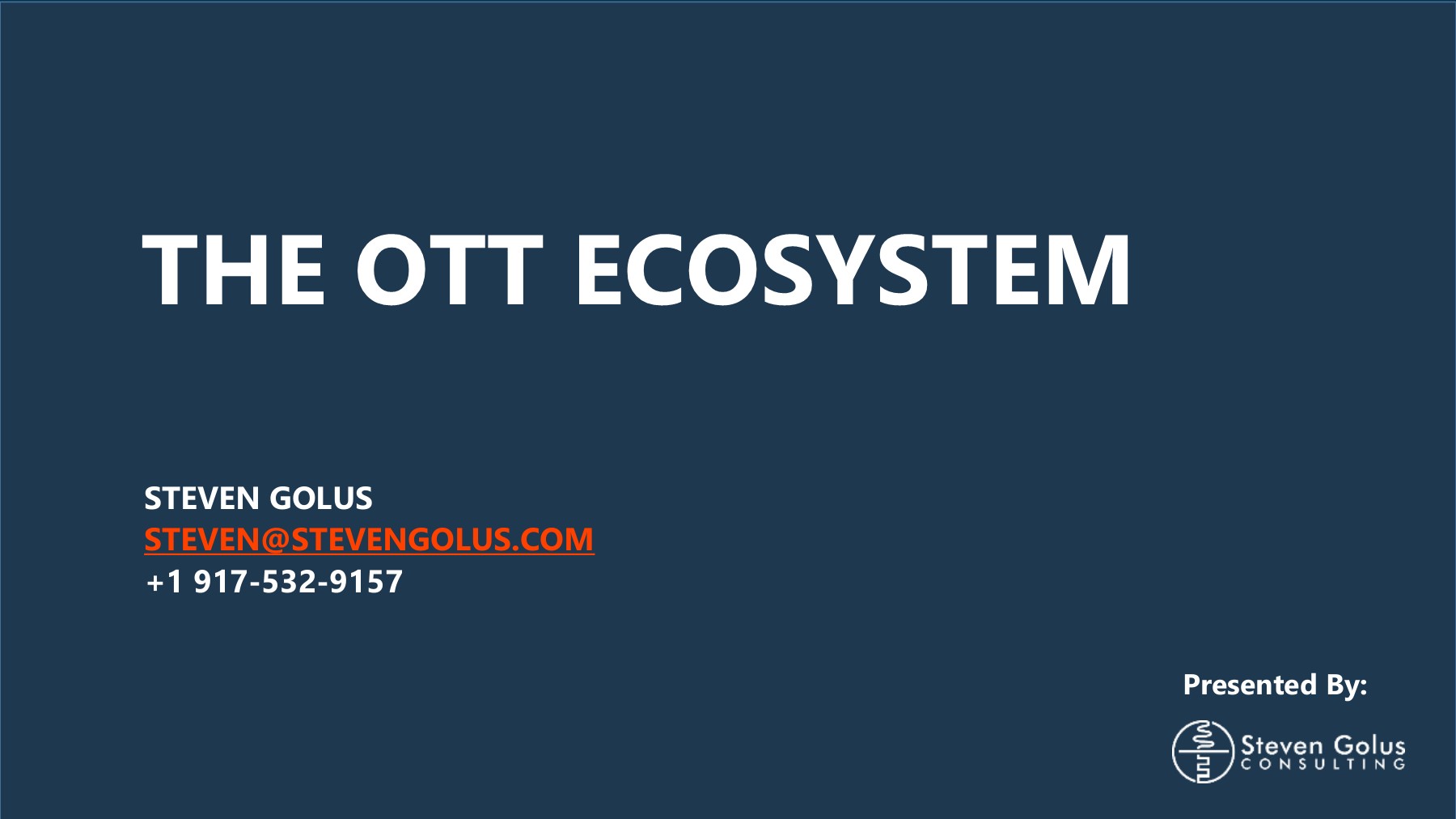 Digital OTT Ecosystem - Evergreen Trading - Page 1 - 12 | Flip PDF ...