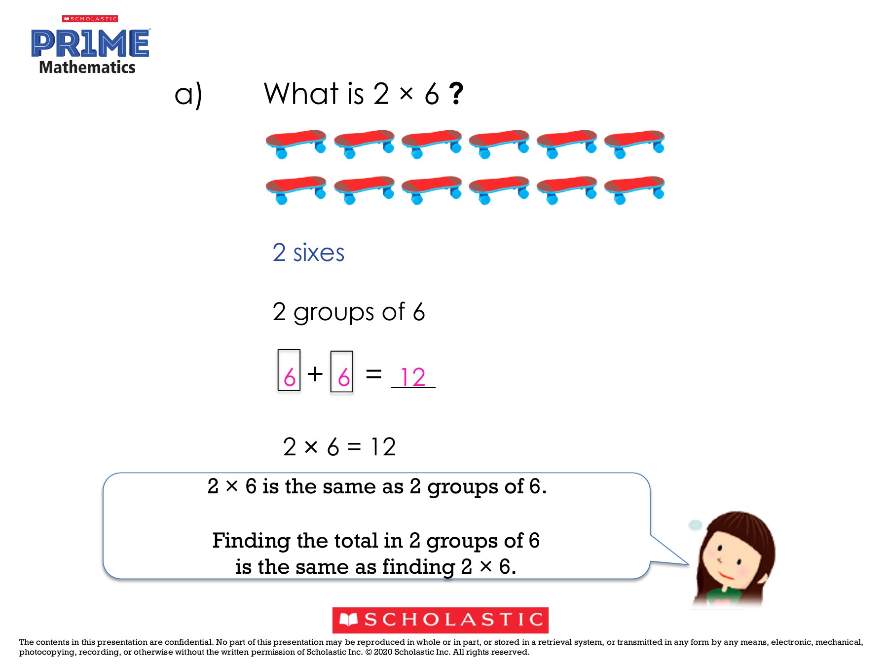Grade 2 Lesson 6.3.1 Multiplication Within 40 Complete multiplication ...