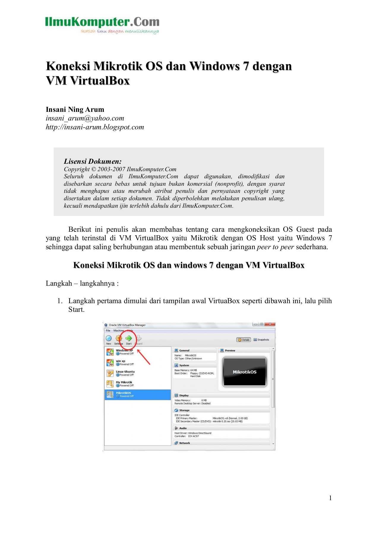 how to use virtualbox