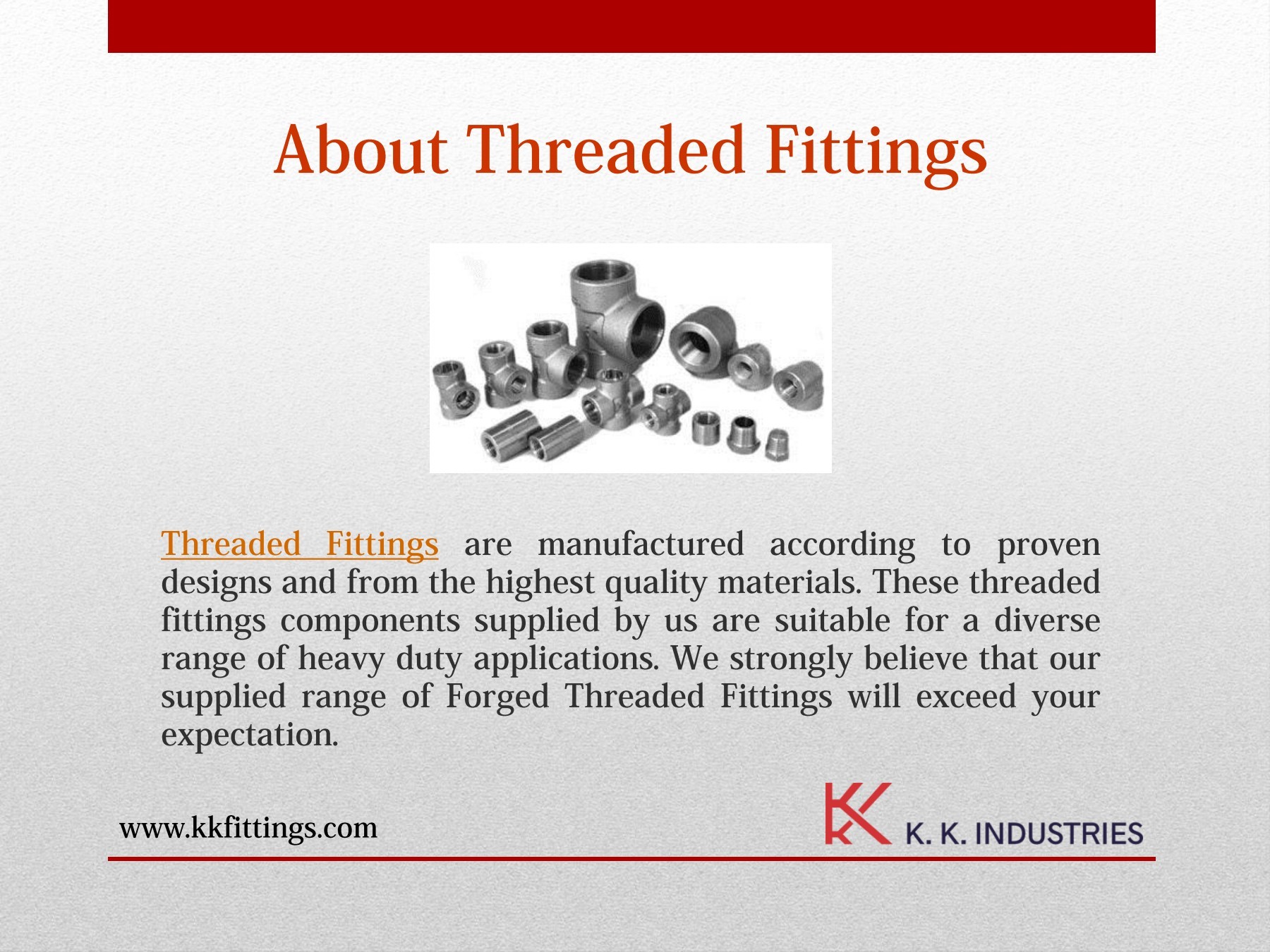 Types of Threaded Fittings - kkpipefittings - Page 2 | Flip PDF Online ...