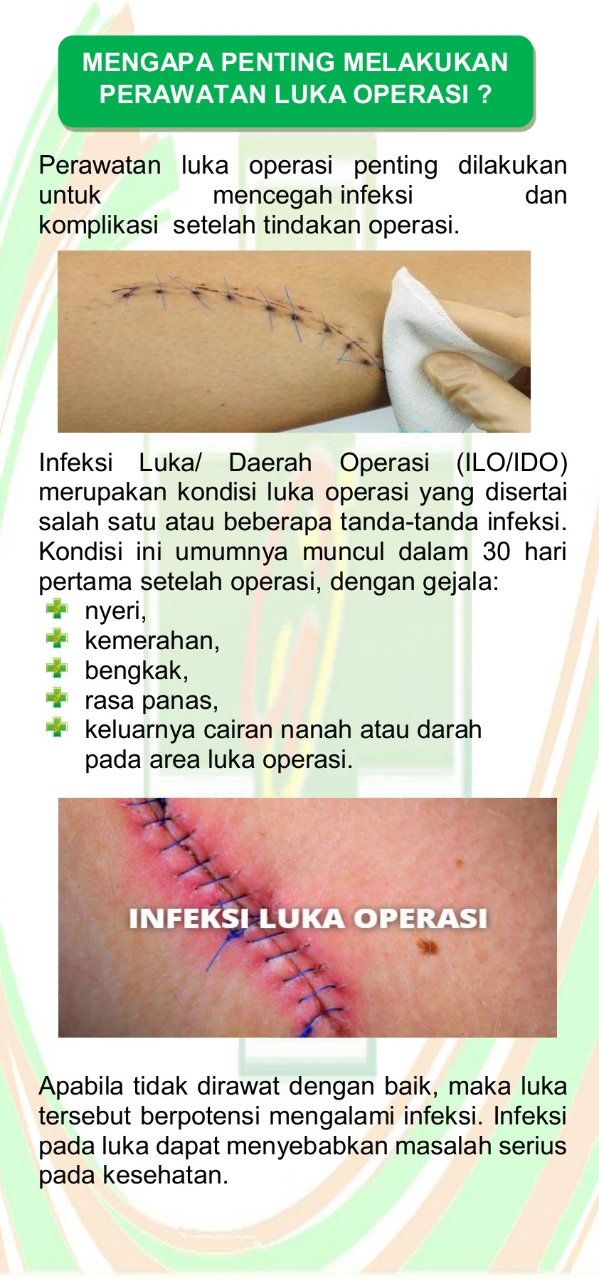 LEAFLET PERAWATAN LUKA OPERASI - Aldhy Doank - Halaman 2 | PDF Online ...