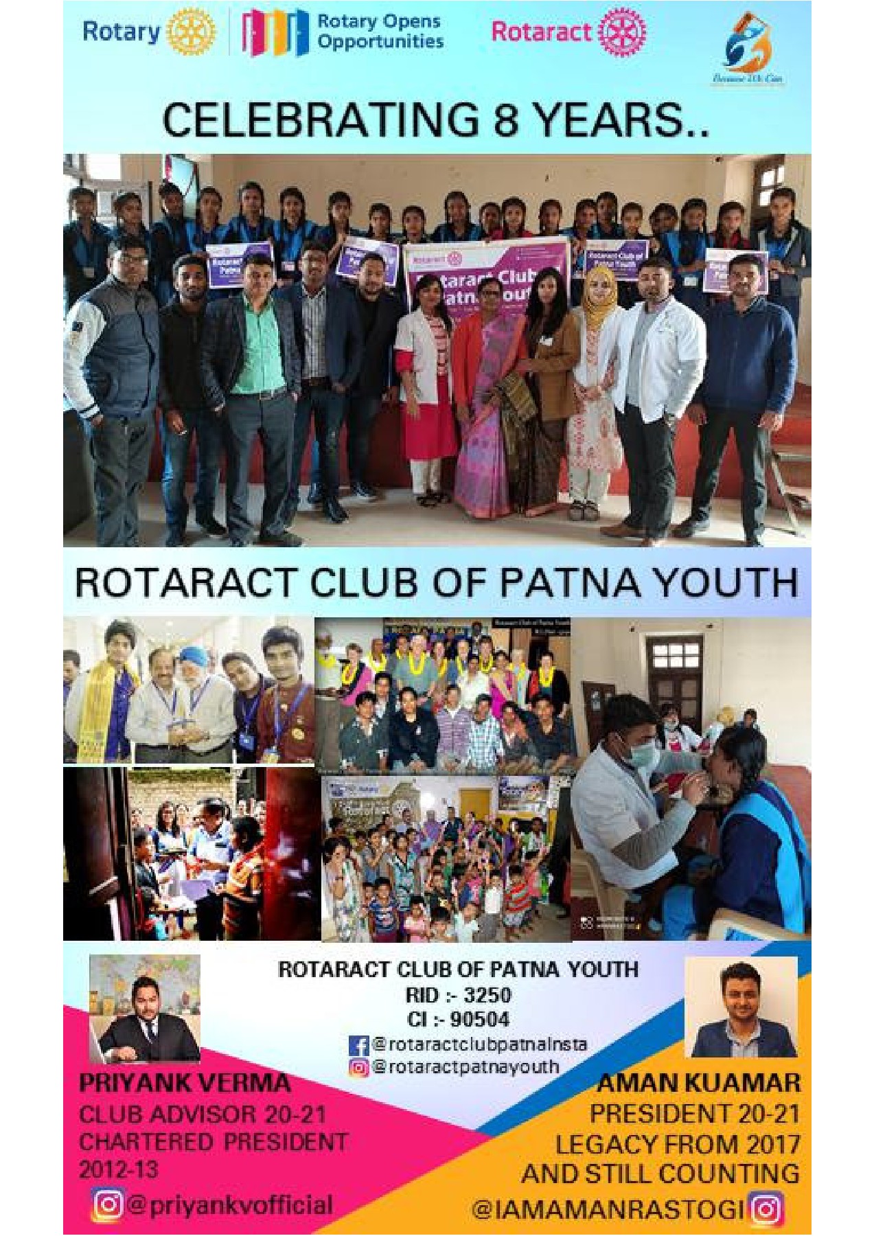 Rotaract Directory 3250 (2020-21) - ROTARACT 3250 - Page 143 | Flip PDF ...