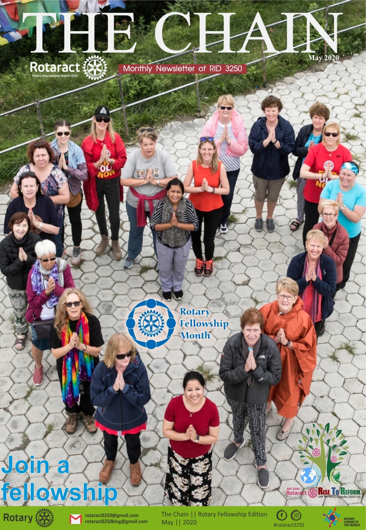 The Chain May 2020 Rotary Fellowship Edition - ROTARACT 3250 - Page 1 ...