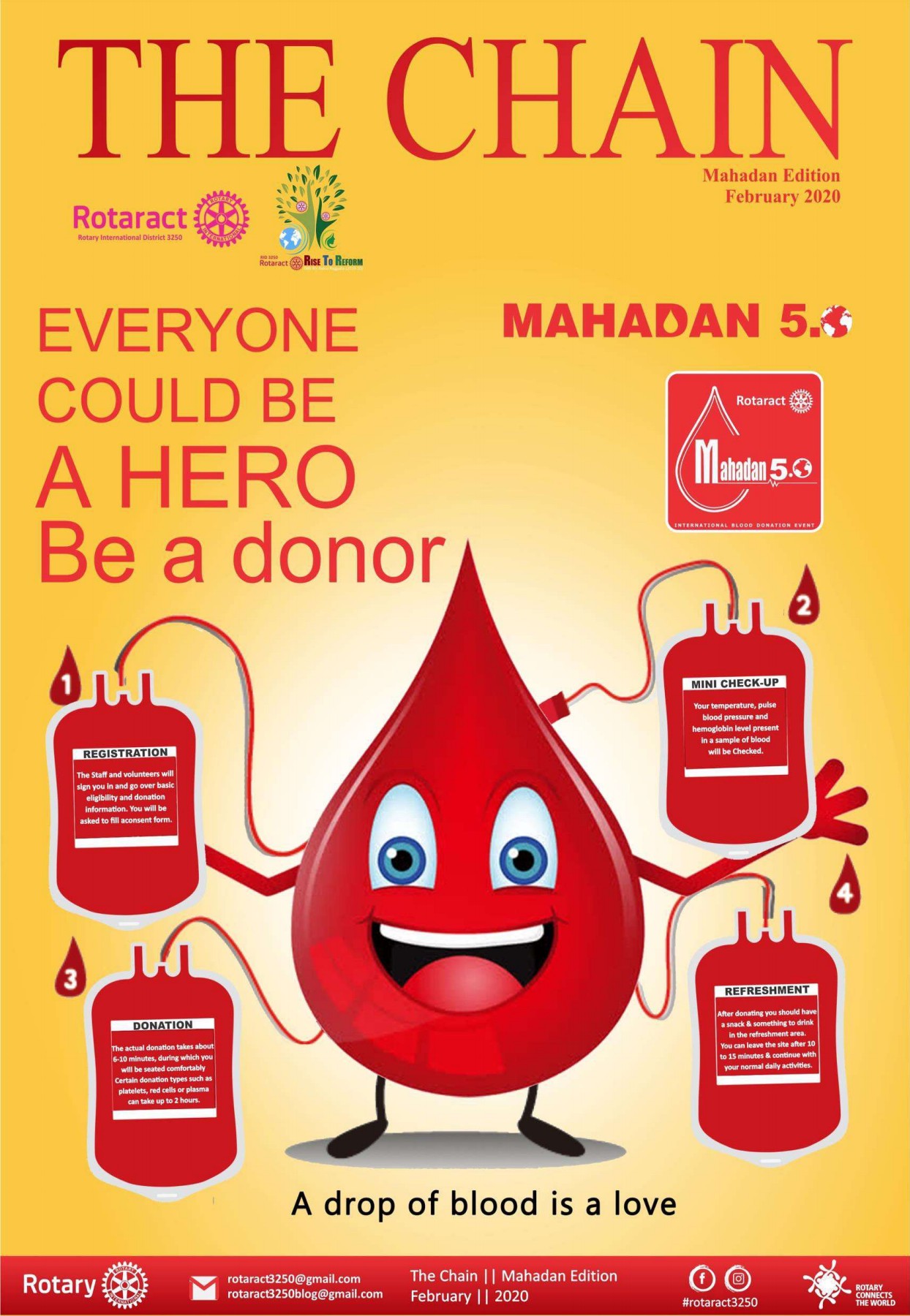 The Chain February 2020 Mahadan Edition - ROTARACT 3250 | Flip PDF ...