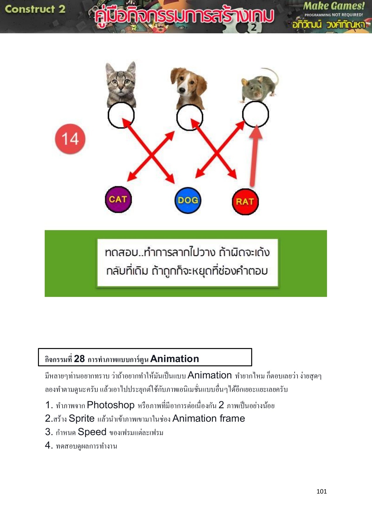 3.คู่มือฝึกทำกิจกรรมการสร้างเกมด้วยโปรแกรม-Construct-2 - sunpongrobot ...