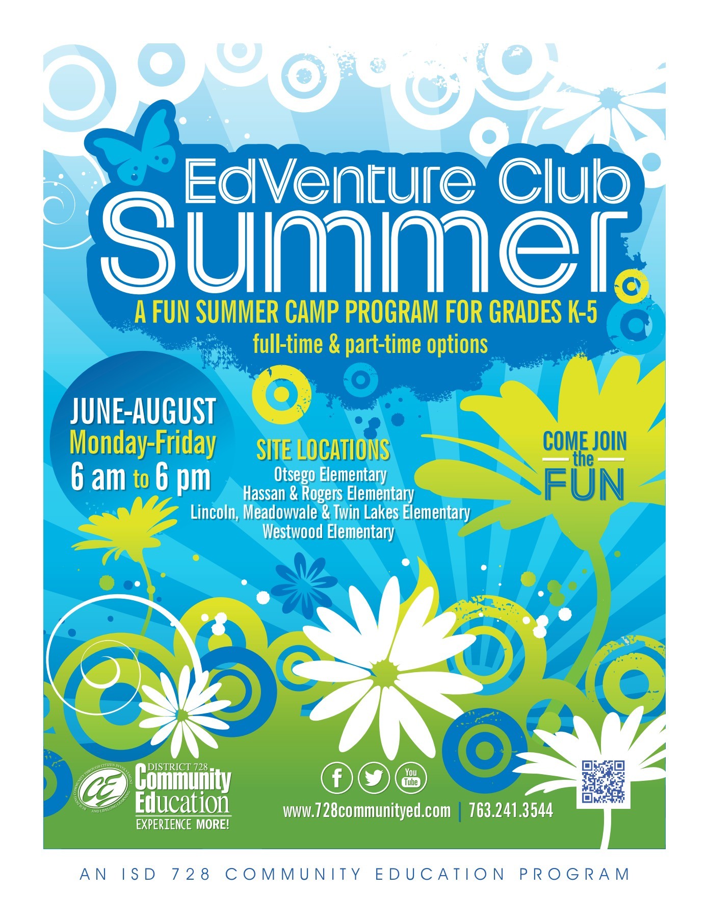2018 Club Summer Registration Flyer - ISD 728 Community Education ...