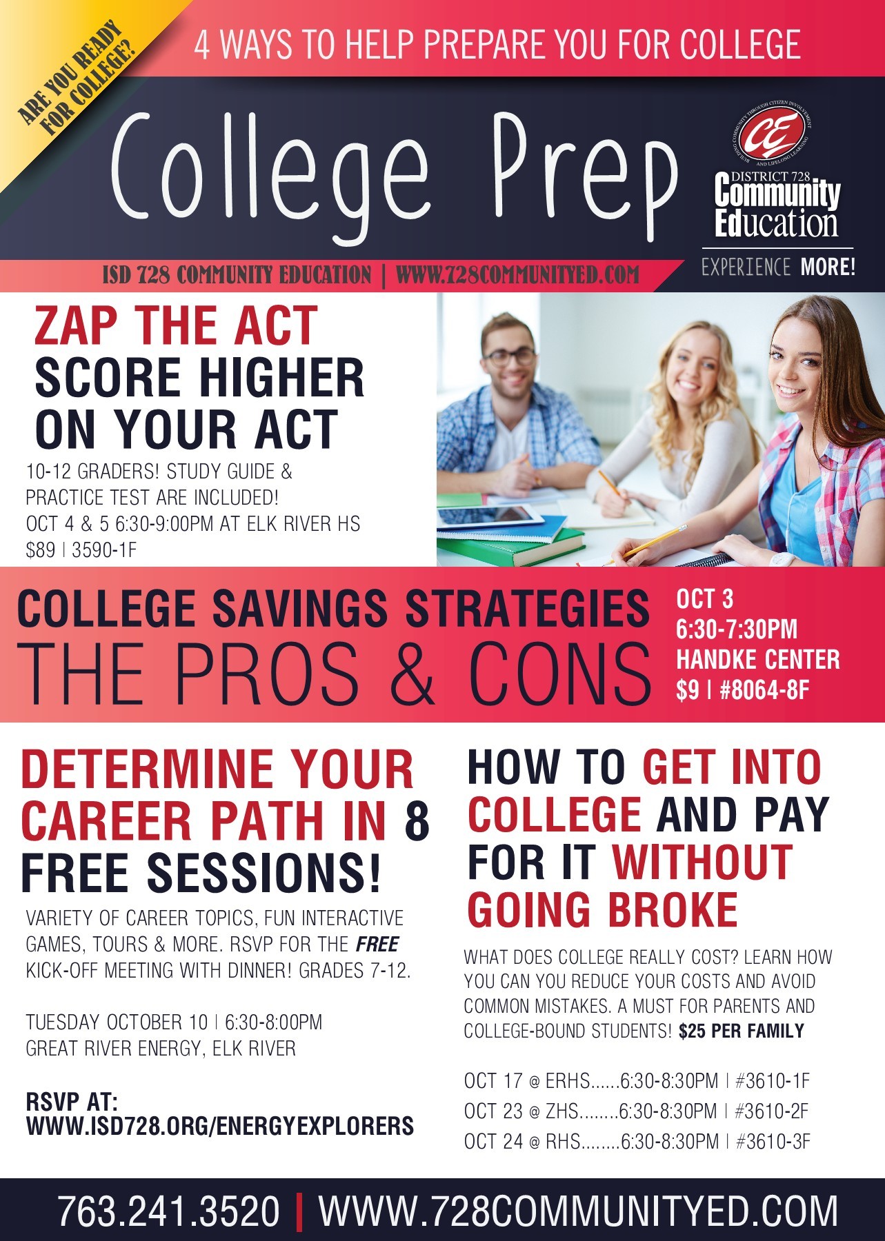 College flyer-links - ISD 728 Community Education - Page 1 - 1 | Flip ...