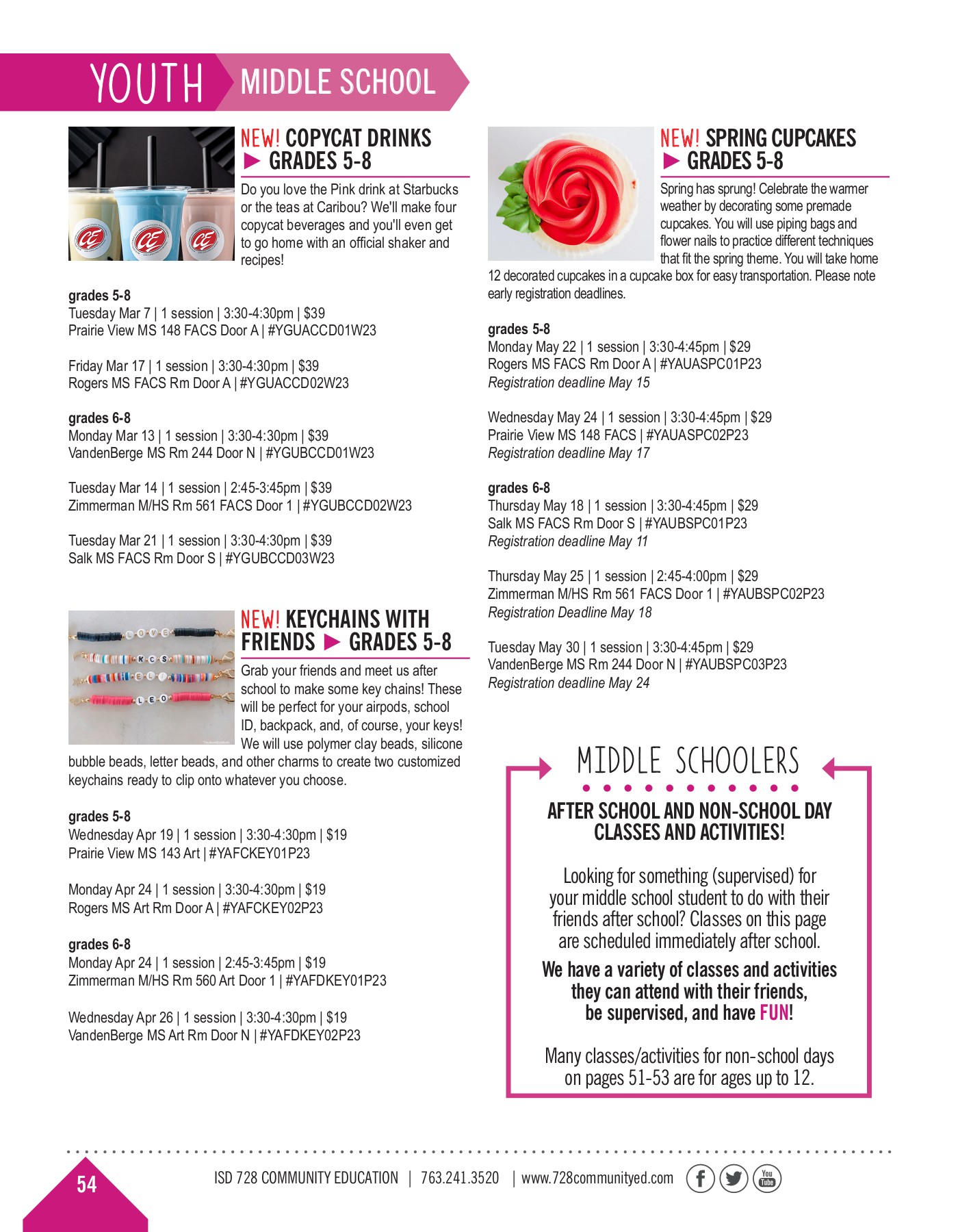 CE Winter 2023 brochure - ISD 728 Community Education - Page 54 | Flip ...