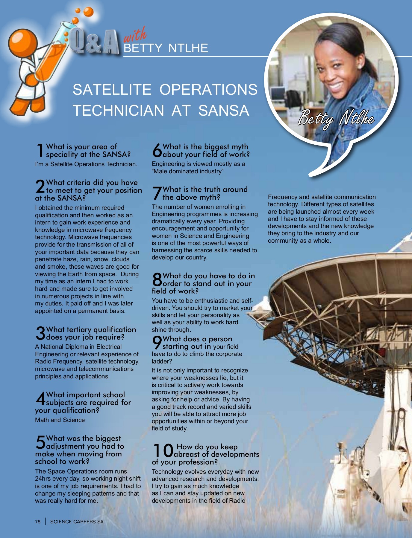 Science Careers SA Magazine (Gauteng issue 2016) - Charlton Peters - Page 78 | Flip PDF Online ...
