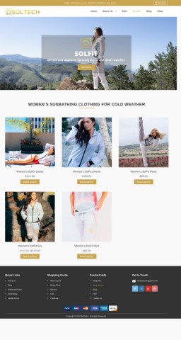 Women SunBathing Clothing - Soltech Health - Page 1 - 1 | Flip PDF Online | PubHTML5