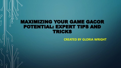 Maximizing Your Game Gacor Potential Expert Tips and Tricks