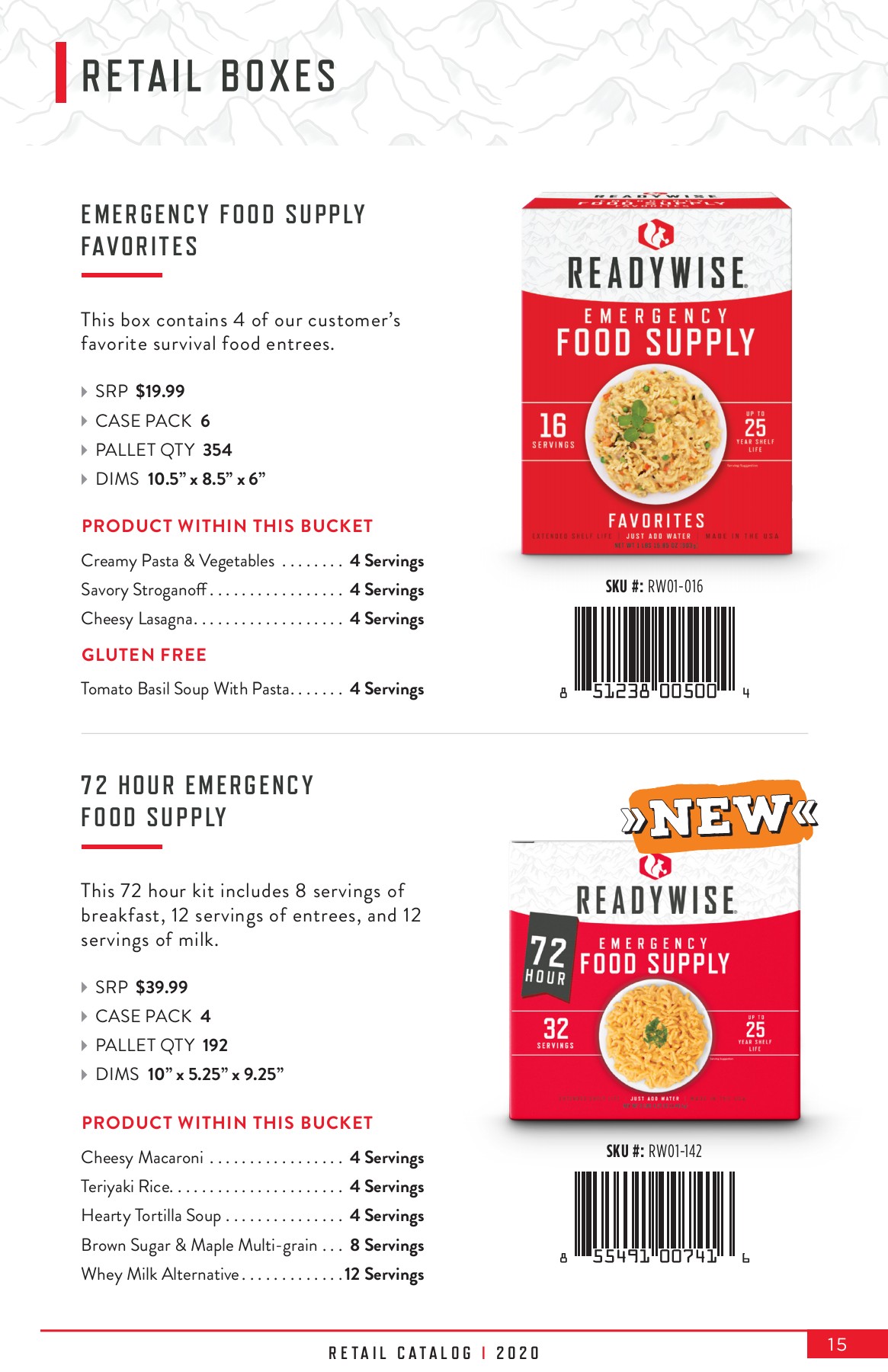 2020 ReadyWise Retail Catalog v2 - mmalmrose - Page 15 | Flip PDF ...