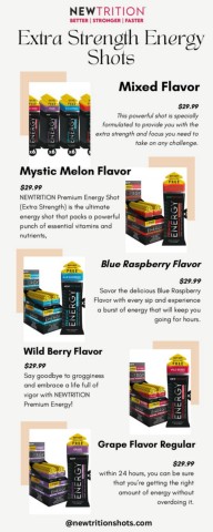 Extra Strength Energy Shots