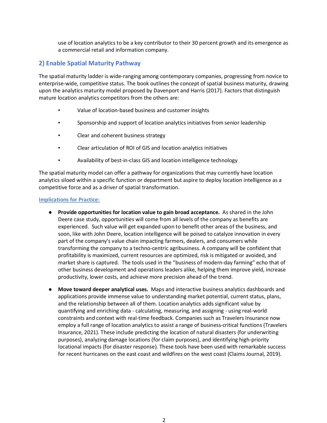 Spatial Business: Competing and Leading with Location Analytics ...