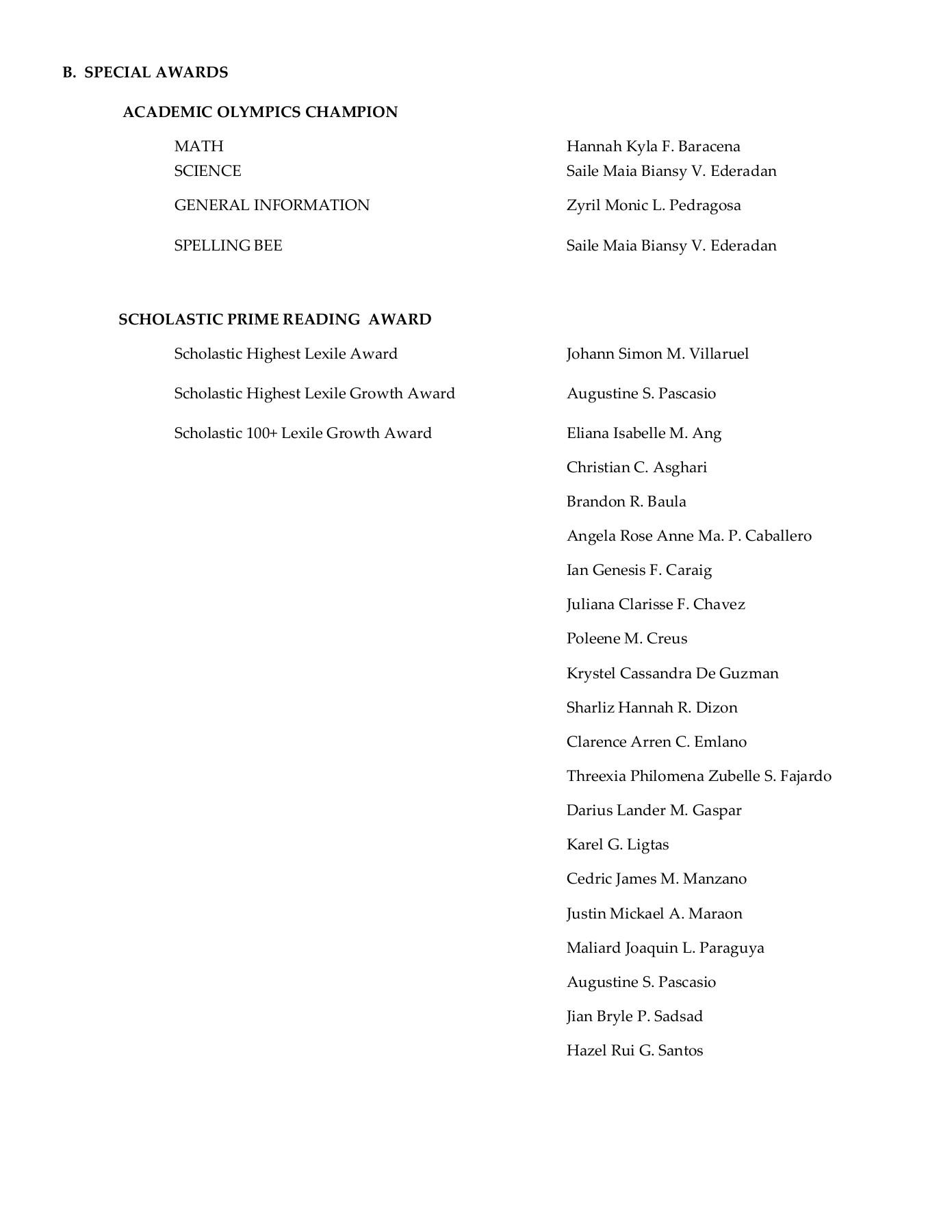 Recognition Day 2021 Program Invitation - Mae Delumpines - Page 25 ...