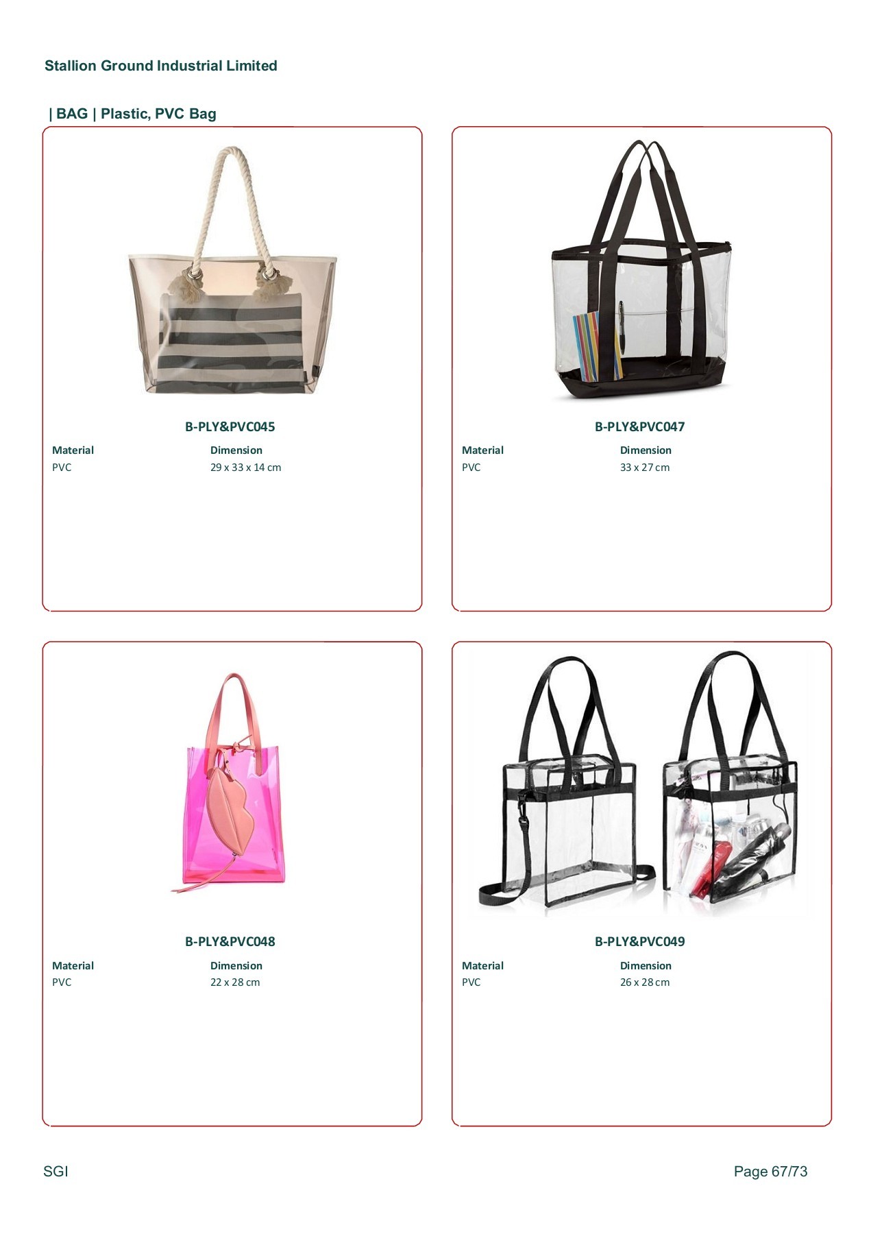 SGI | Catalogue | 01. BAG - adamsarfati10 - Page 67 | Flip PDF Online ...