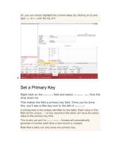 Microsoft Access Database Tutorial - zali2102 - Page 19 | Flip PDF ...