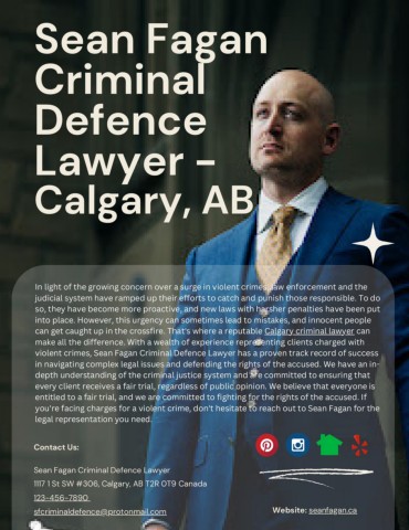 Sean Fagan Criminal Defence Lawyer - Calgary, AB