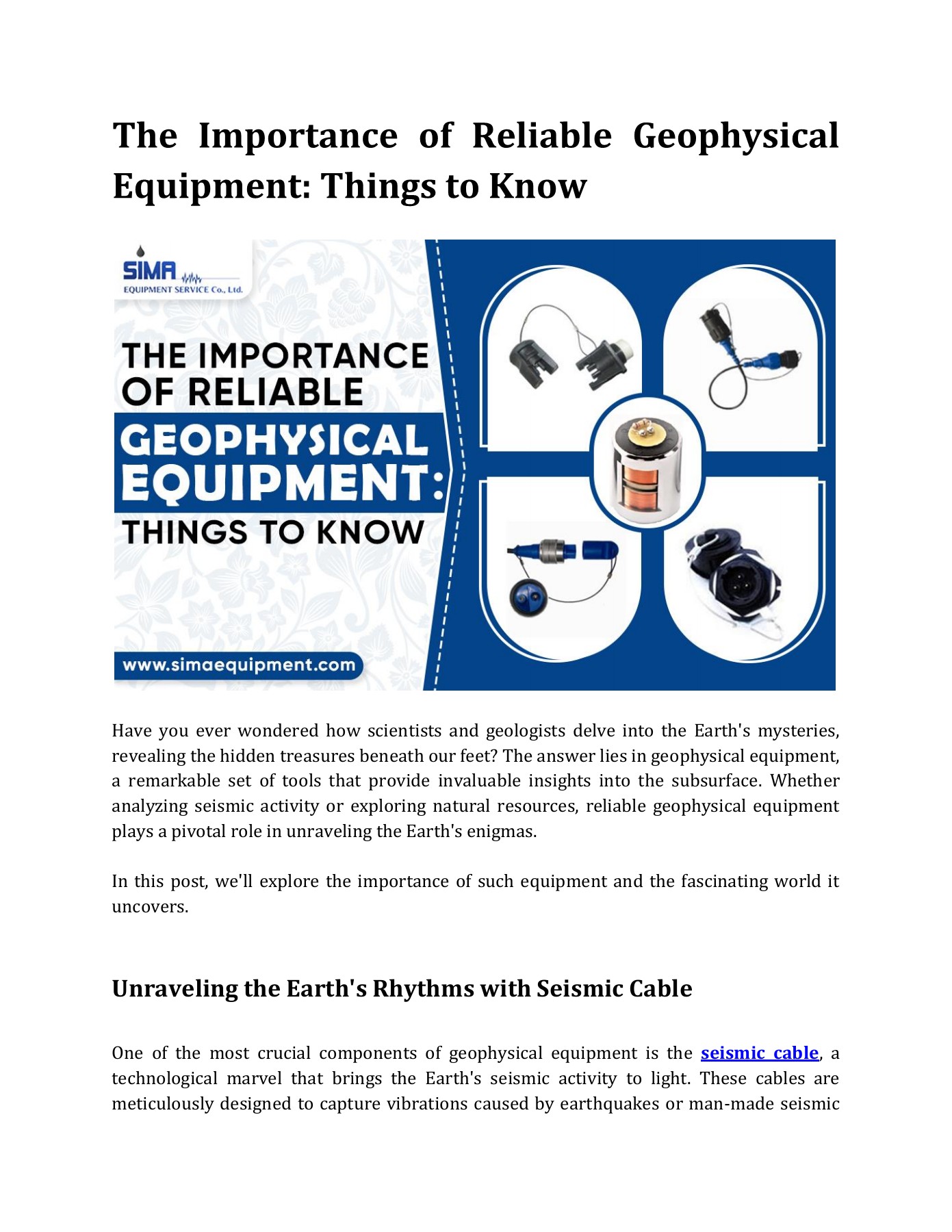 The Importance of Reliable Geophysical Equipment_ Things to Know(1 ...