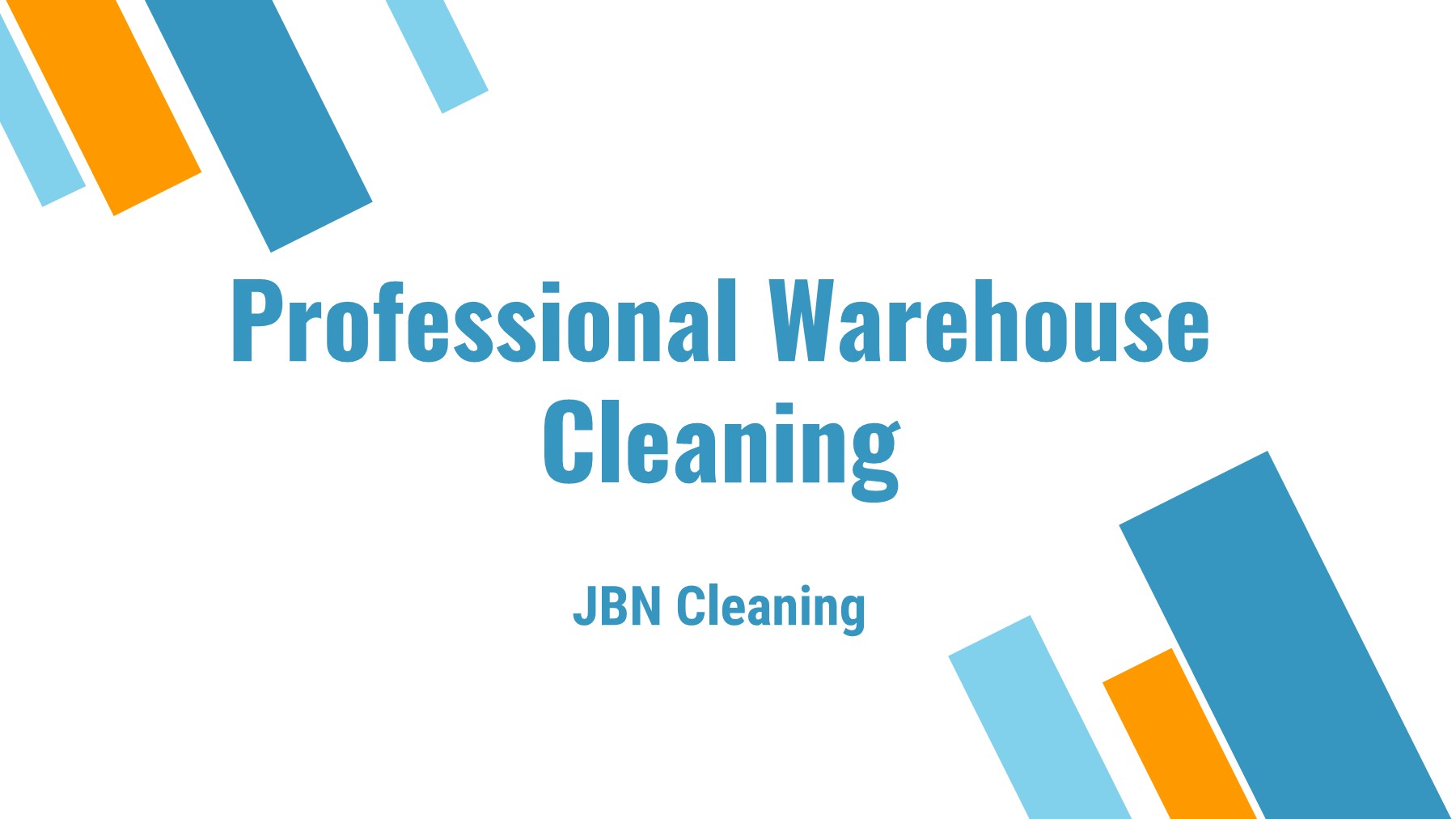 Professional warehouse cleaning - JBN Cleaning - johnjbn2020 - Page 1 ...