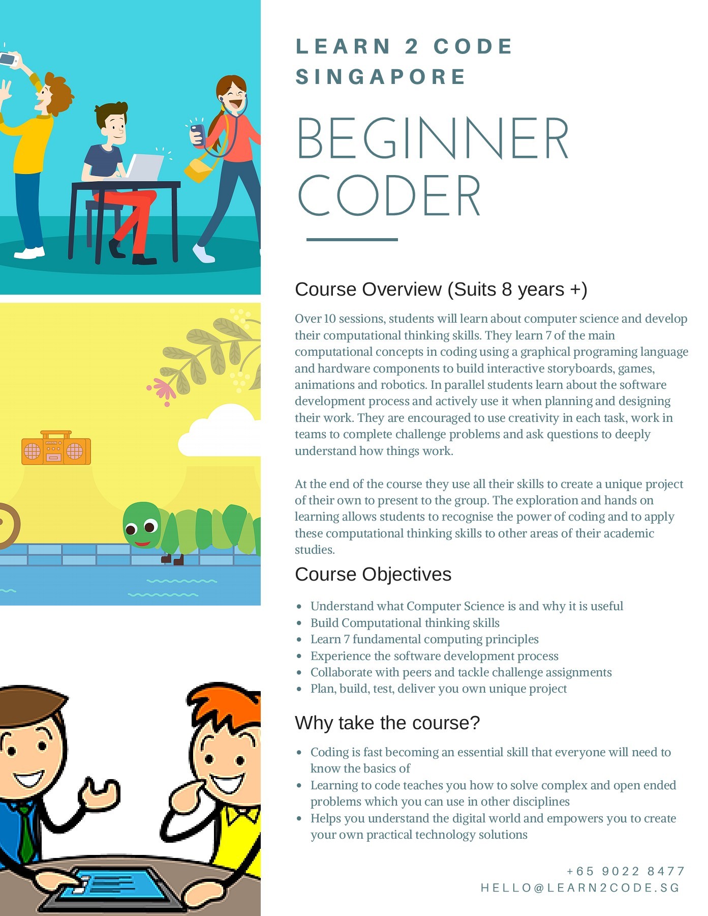 Learn 2 Code - School Brochure - cadaniells - Page 6 | Flip PDF Online ...