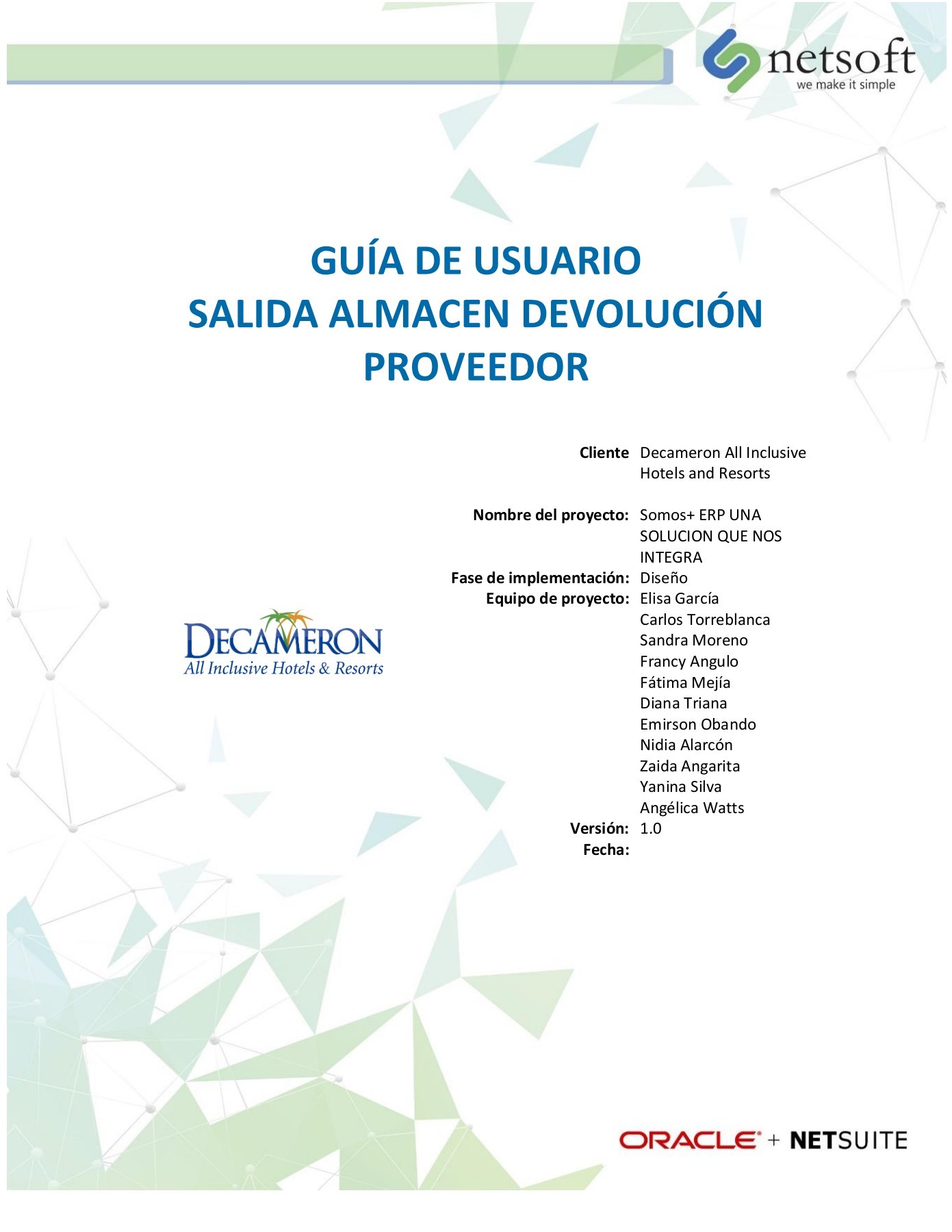Guia de Usuario Salida Almacen Devolucion Proveedor - diana.reyes - Página 1 | Flip PDF en línea ...
