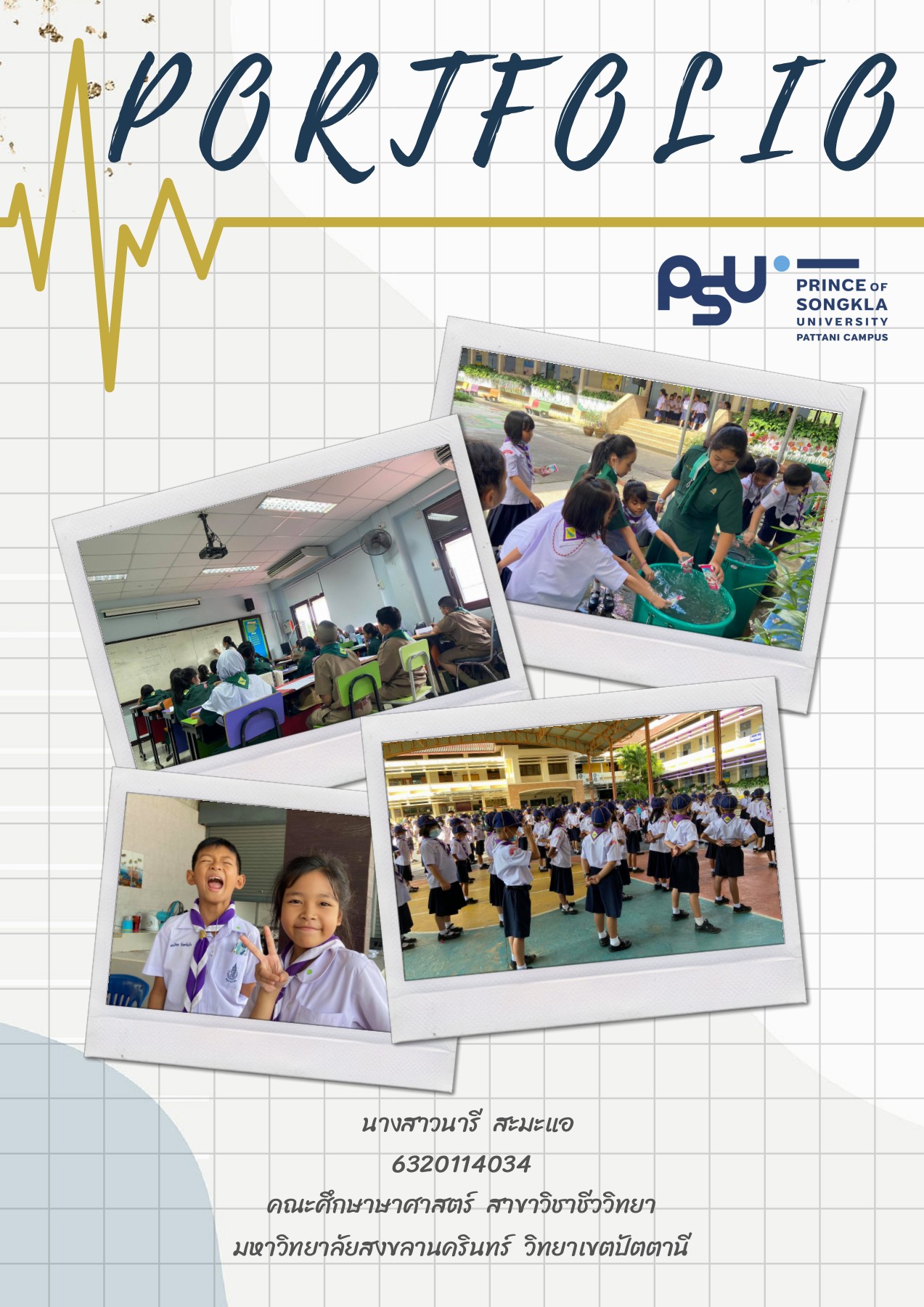 Portfolio PSU-PDS - naree1202 - หน้าหนังสือ 1 | พลิก PDF ออนไลน์ | PubHTML5