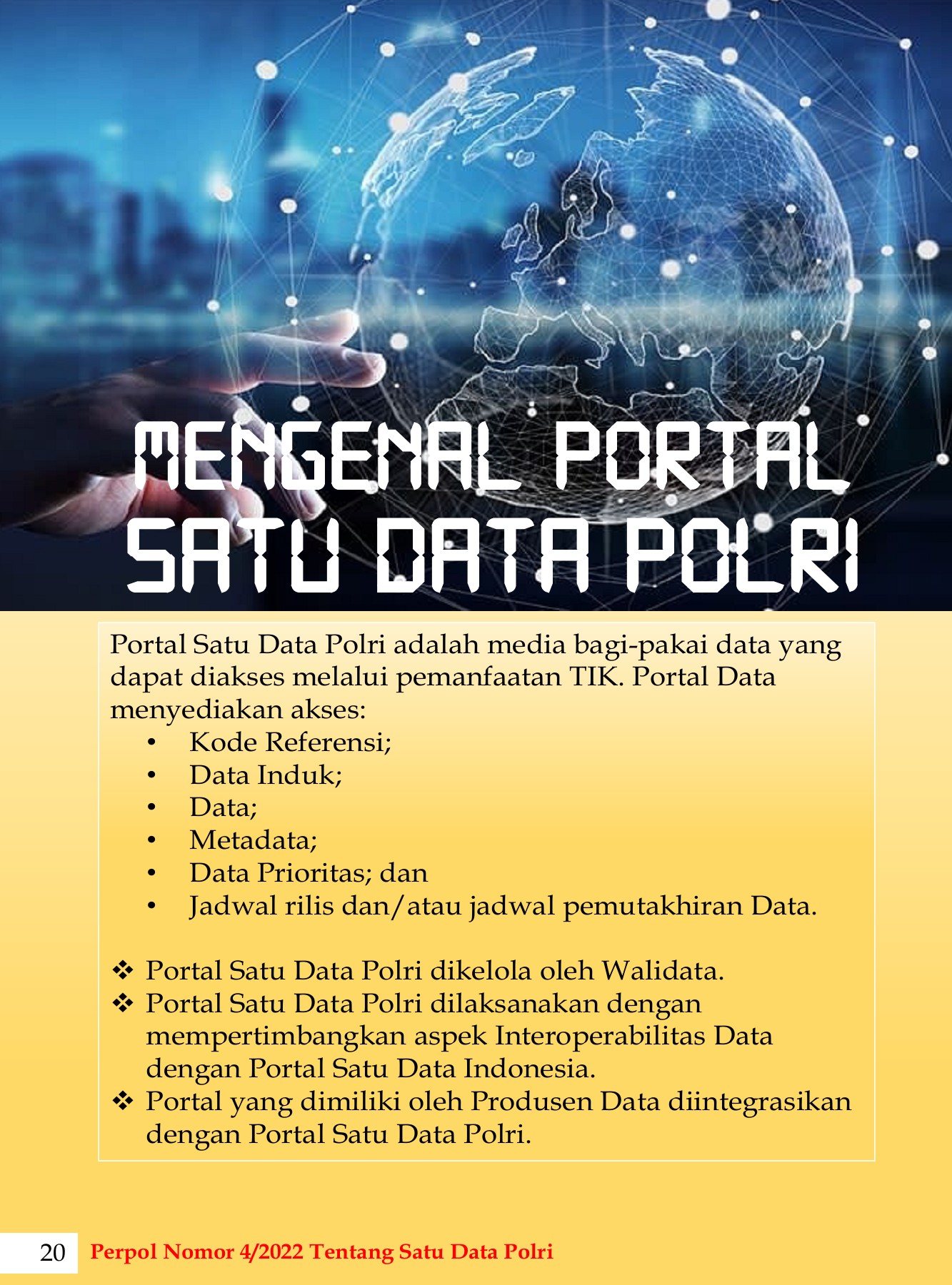 BUKU SAKU SATU DATA POLRI - Ari Wibowo - Kaca 22 | PDF Online | PubHTML5