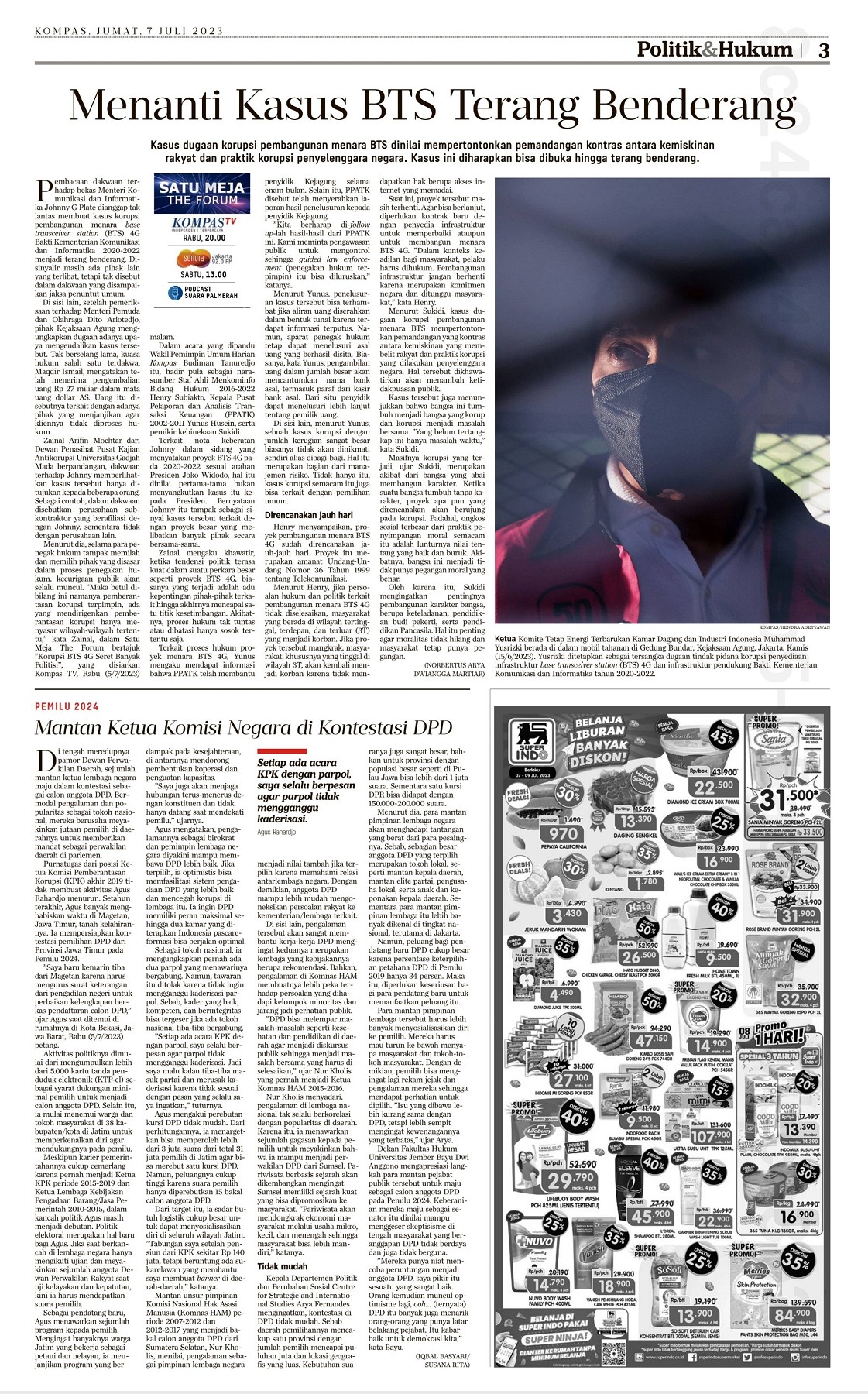 Kompas 7 Juli 2023 - UMSBY - Page 3 | Flip PDF Online | PubHTML5