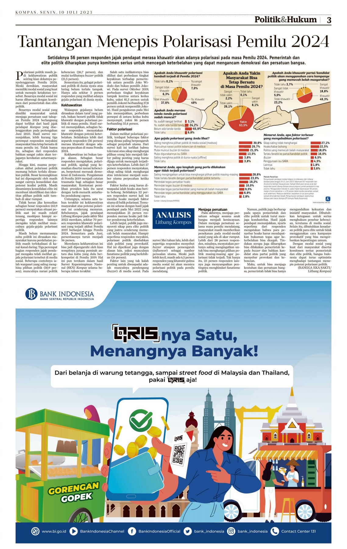Kompas 10 Juli 2023 - UMSBY - Page 3 | Flip PDF Online | PubHTML5