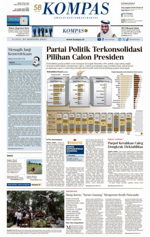 Kompas 24 Agustus 2023 - UMSBY - Page 1 | Flip PDF Online | PubHTML5